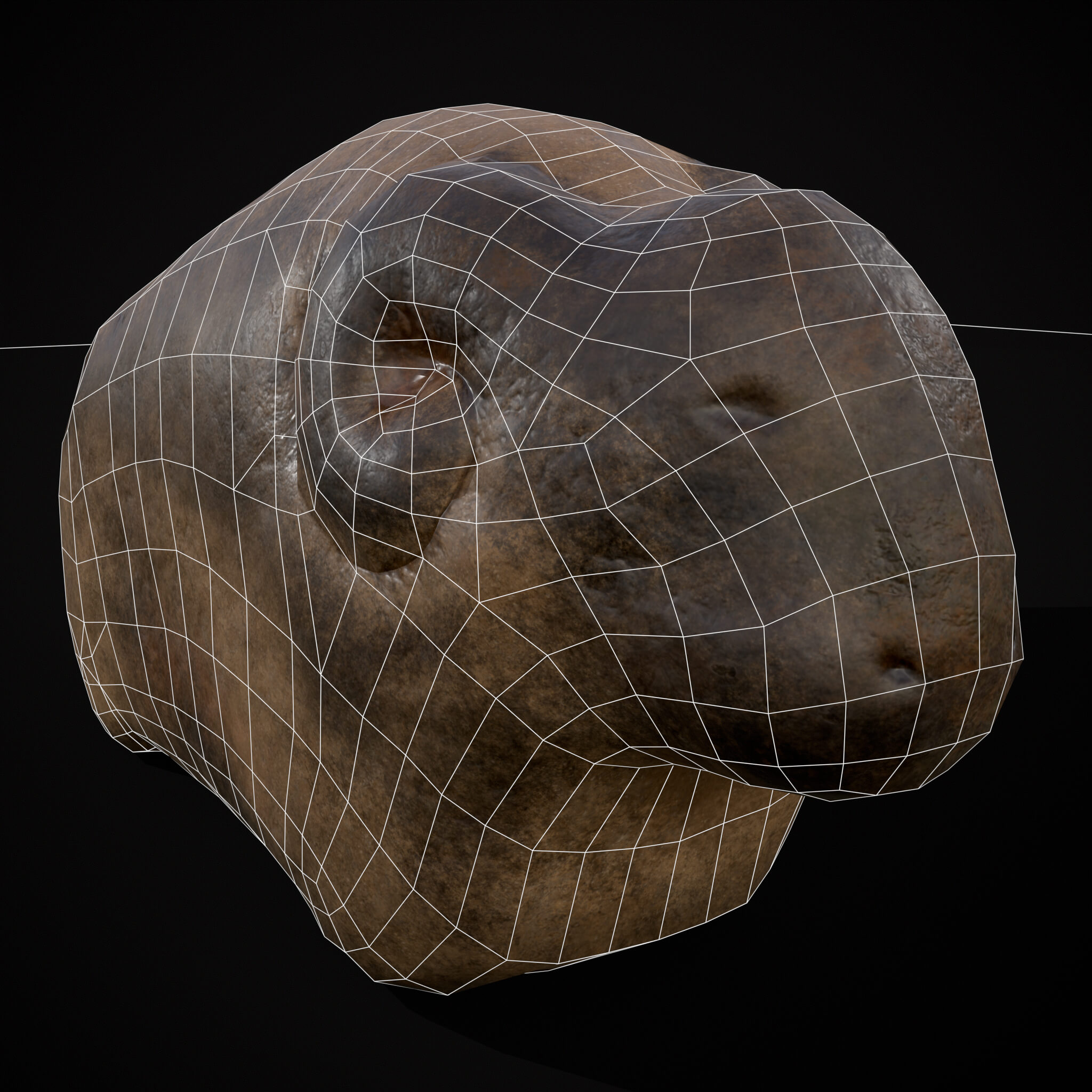 Medieval Stone Bull - 3D Model by Get Dead Entertainment