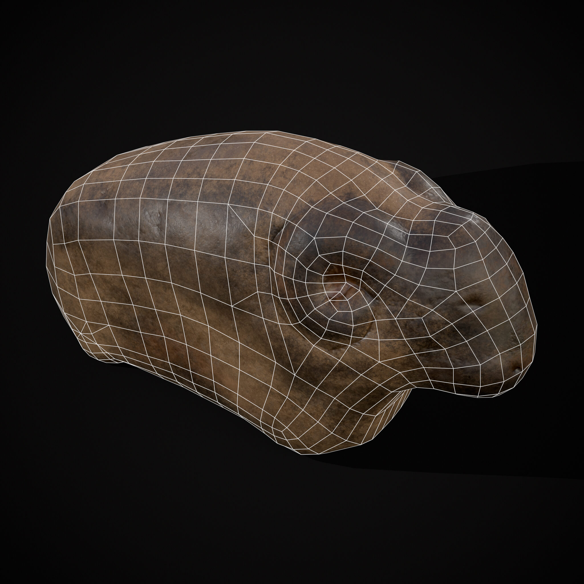 Medieval Stone Bull - 3D Model by Get Dead Entertainment