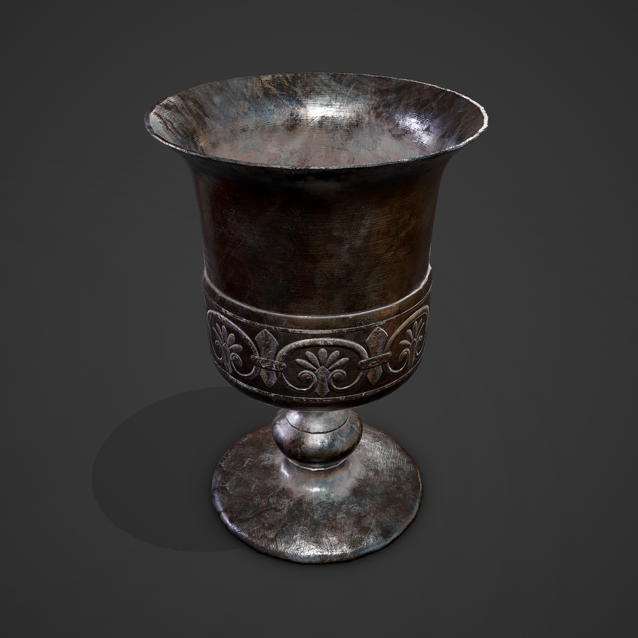 Medieval Style Detailed Goblet - 3D Model by Get Dead Entertainment
