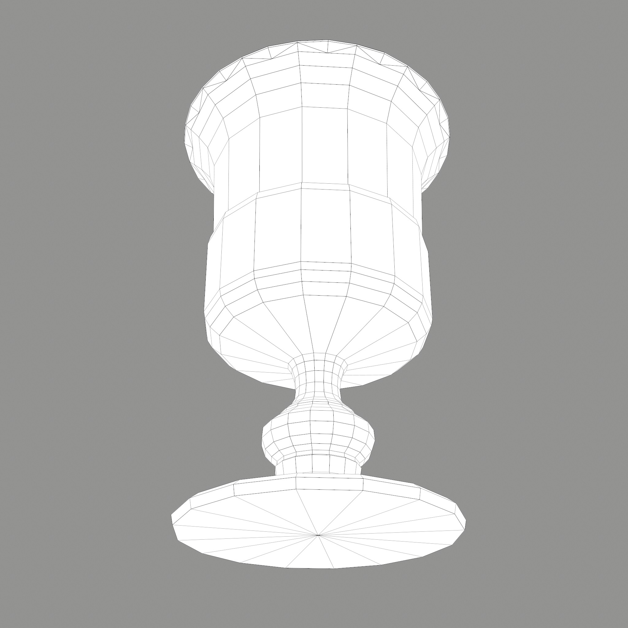 Medieval Style Detailed Goblet - 3D Model by Get Dead Entertainment
