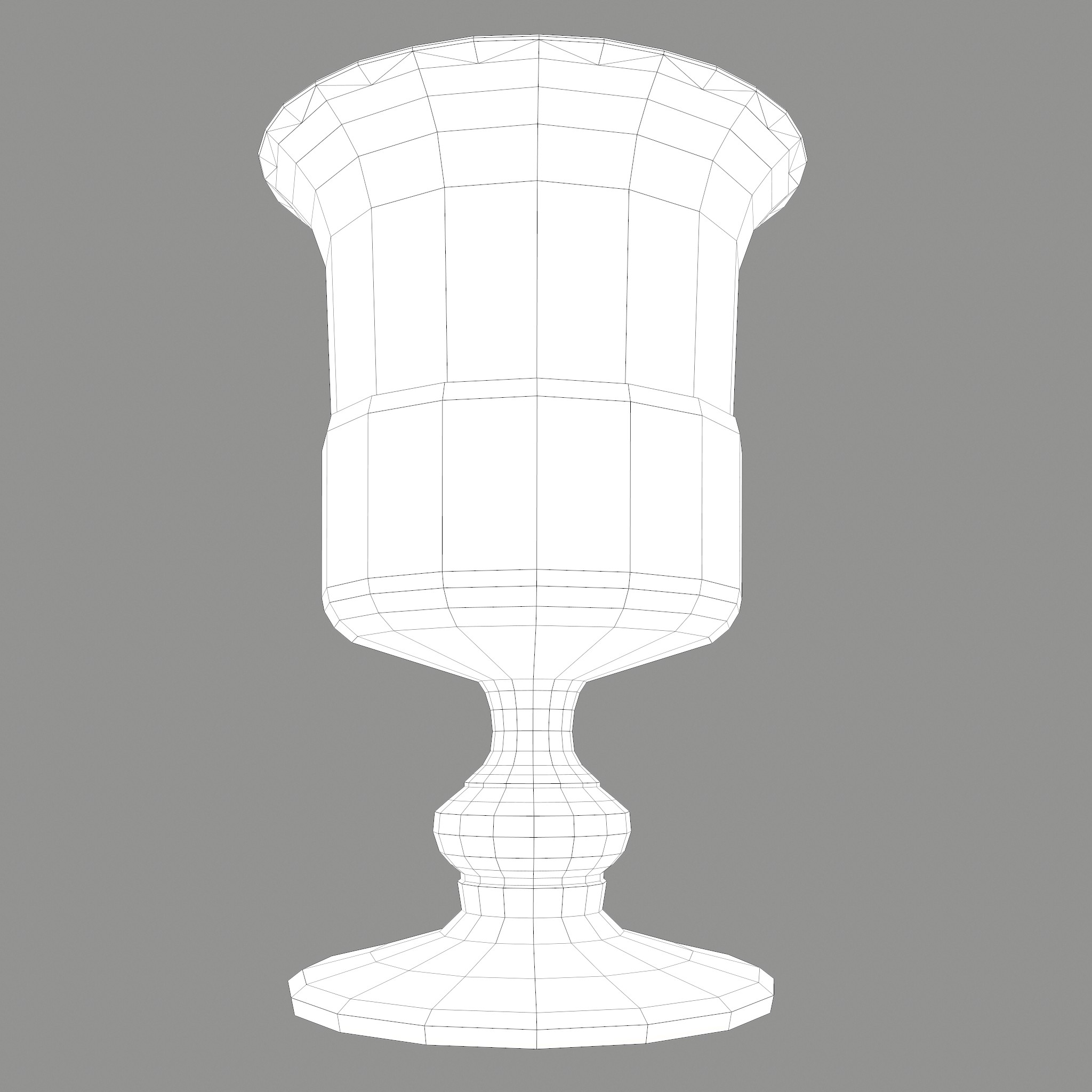 Medieval Style Detailed Goblet - 3D Model by Get Dead Entertainment