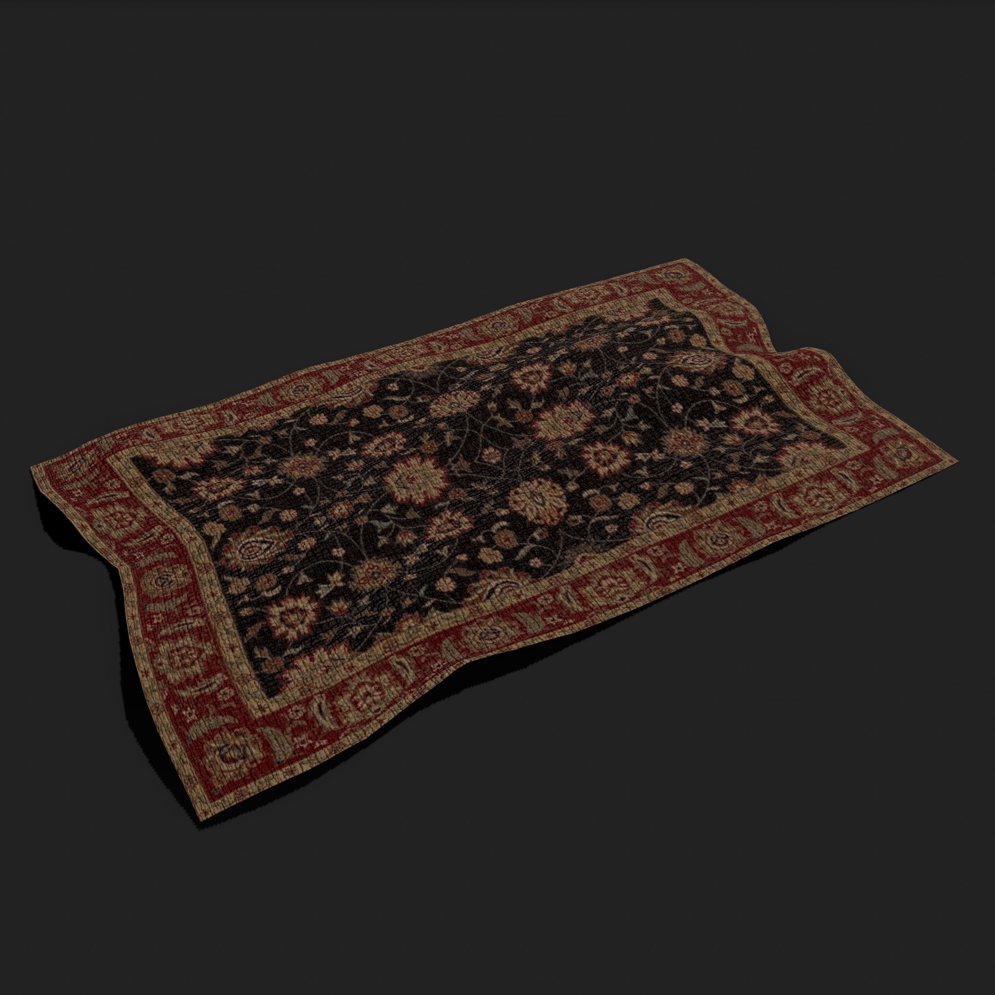 Medieval Style Flower Tapestry - 3D Model by Get Dead Entertainment