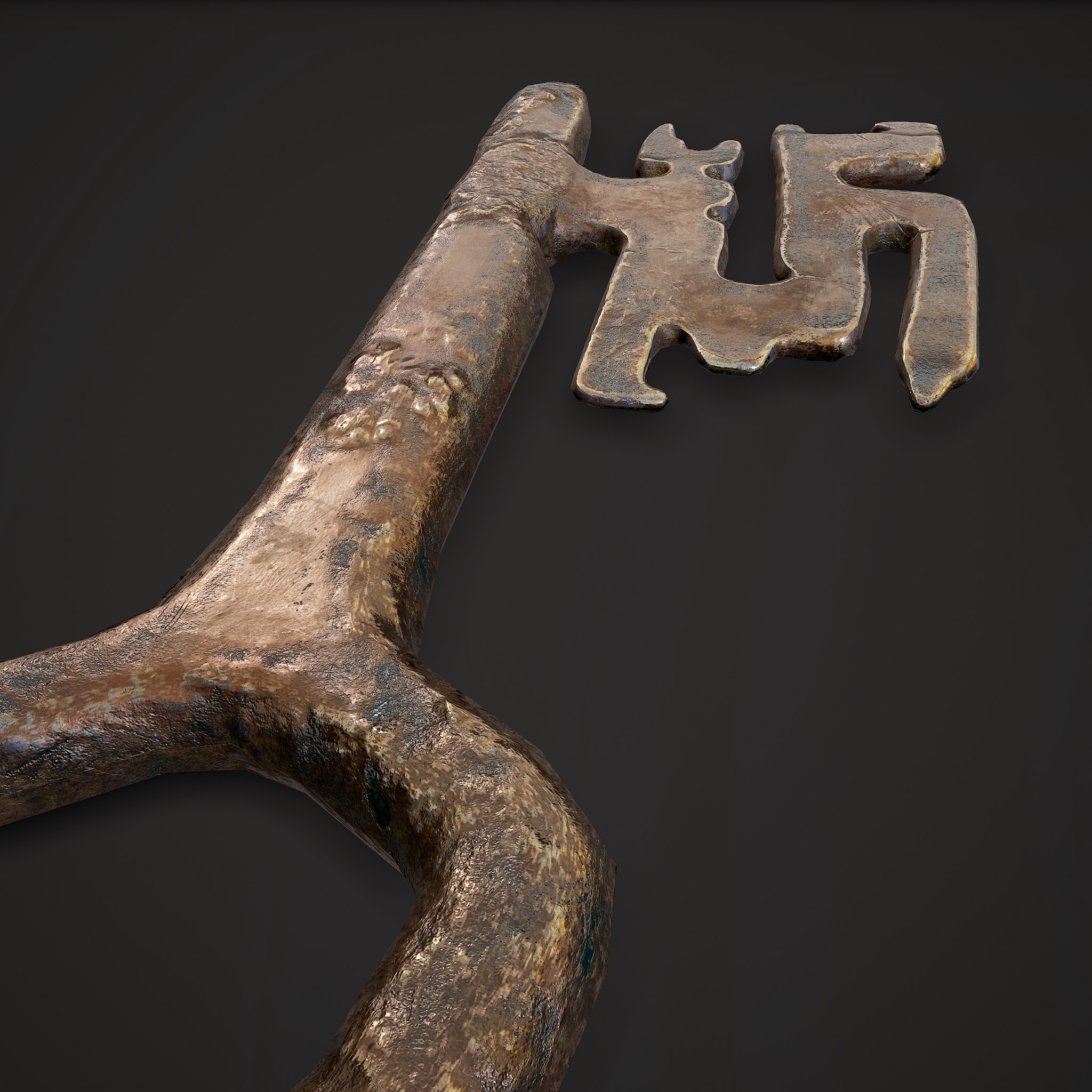 Medieval Style Key - 3D Model by Get Dead Entertainment