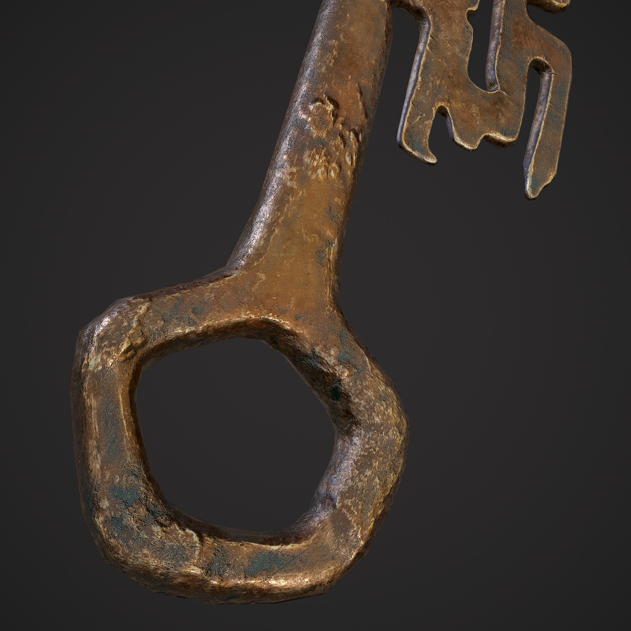 Medieval Style Key - 3D Model by Get Dead Entertainment