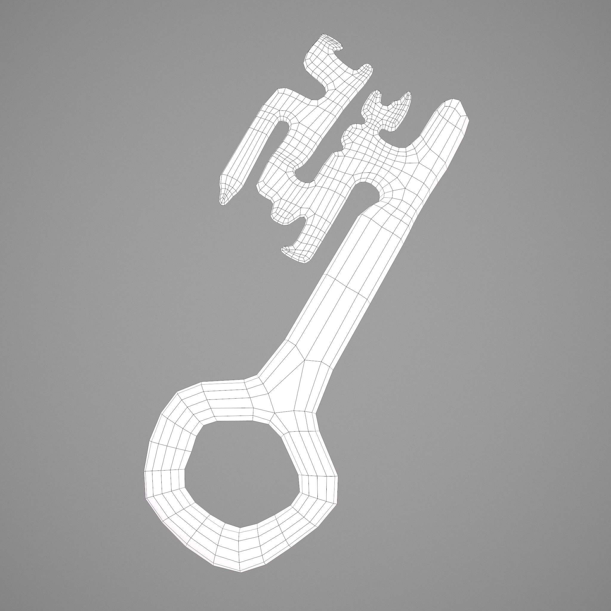 Medieval Style Key - 3D Model by Get Dead Entertainment