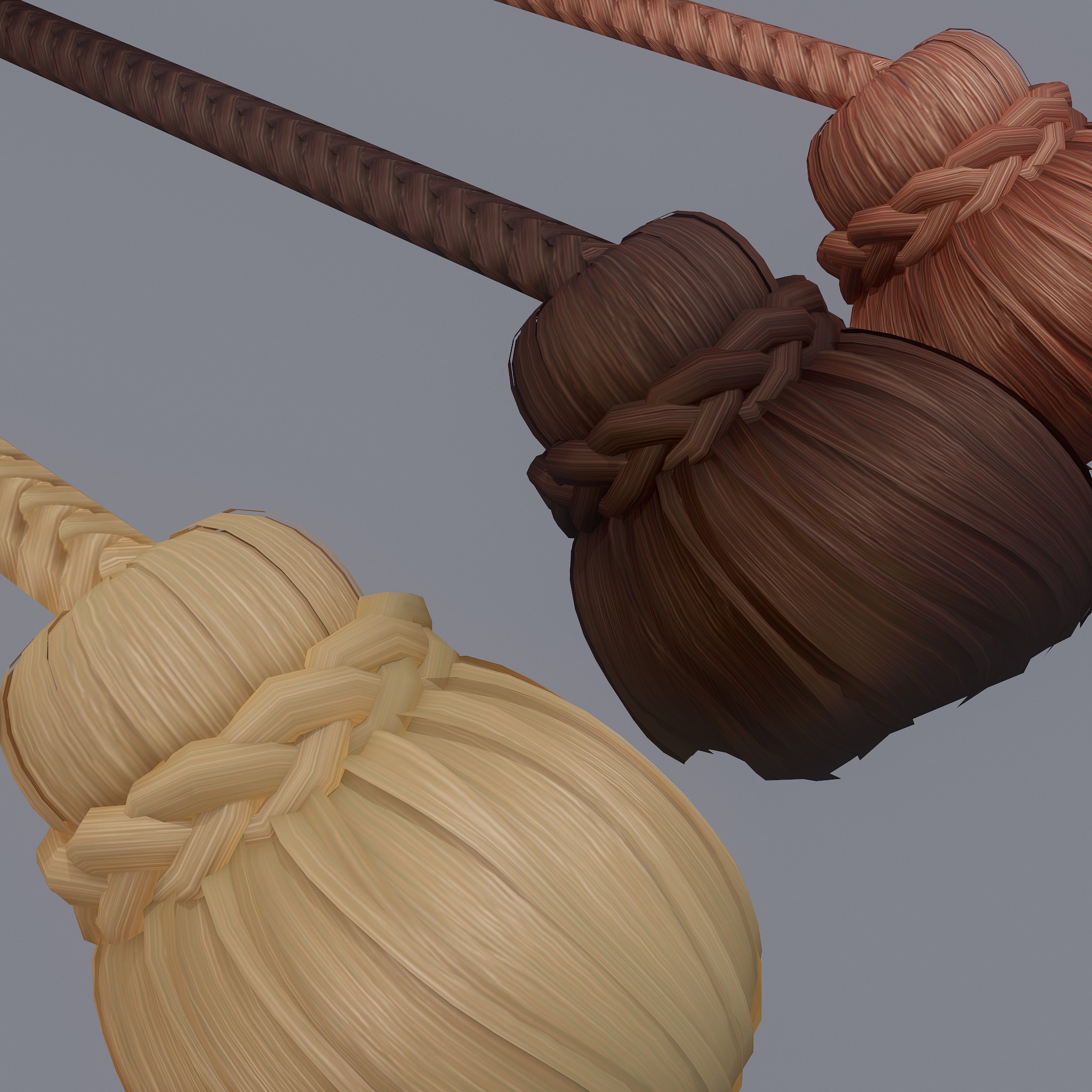 Medieval Style Long Braided Hair - 3D Model by Get Dead Entertainment