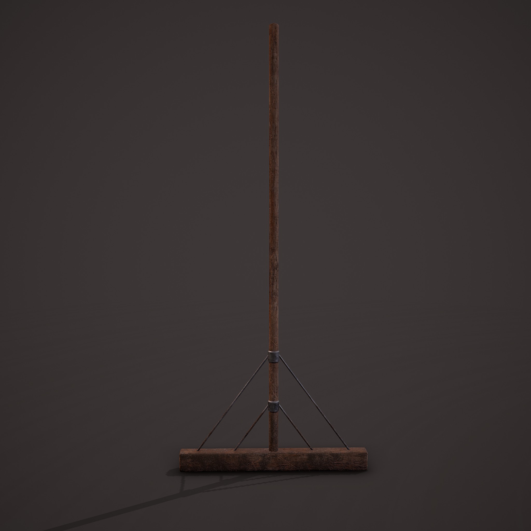 Medieval Style Rake - 3D Model by Get Dead Entertainment