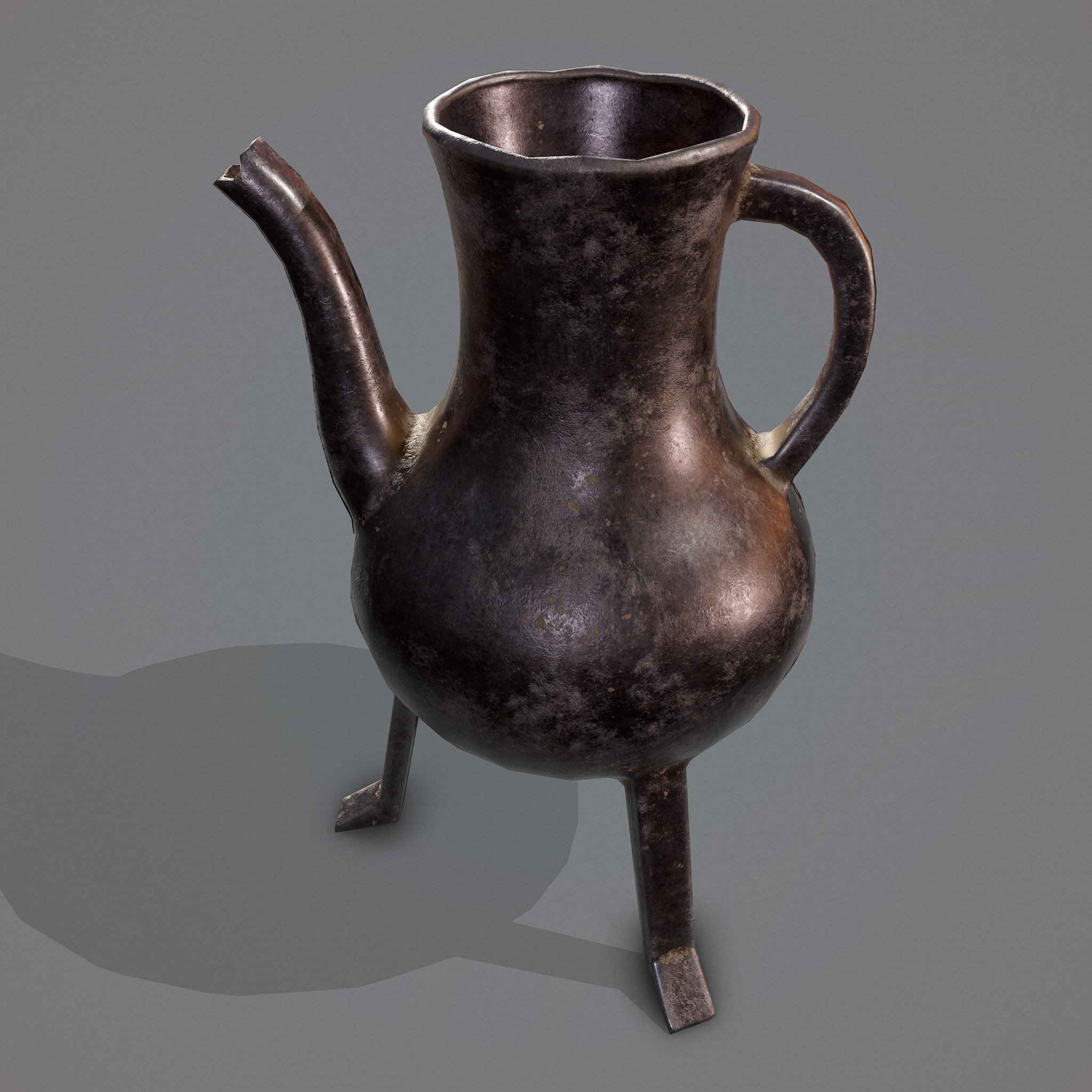 Medieval Style Serving Pitcher - 3D Model by Get Dead Entertainment