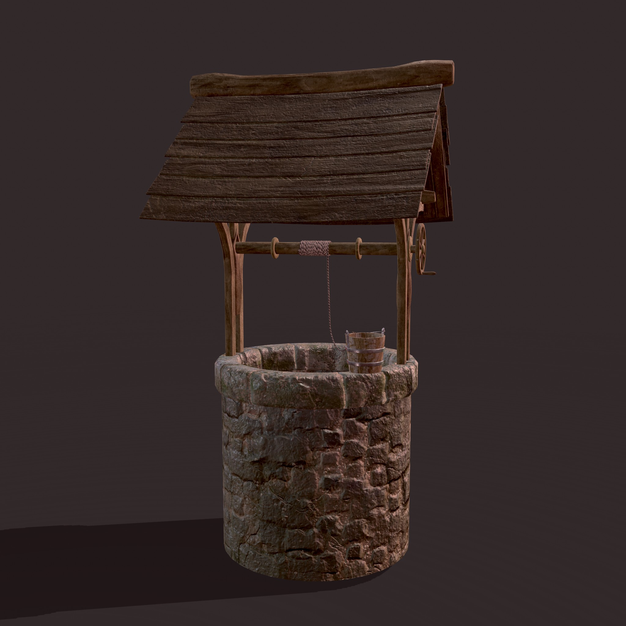 Medieval Style Well - Free 3D Model by Get Dead Entertainment