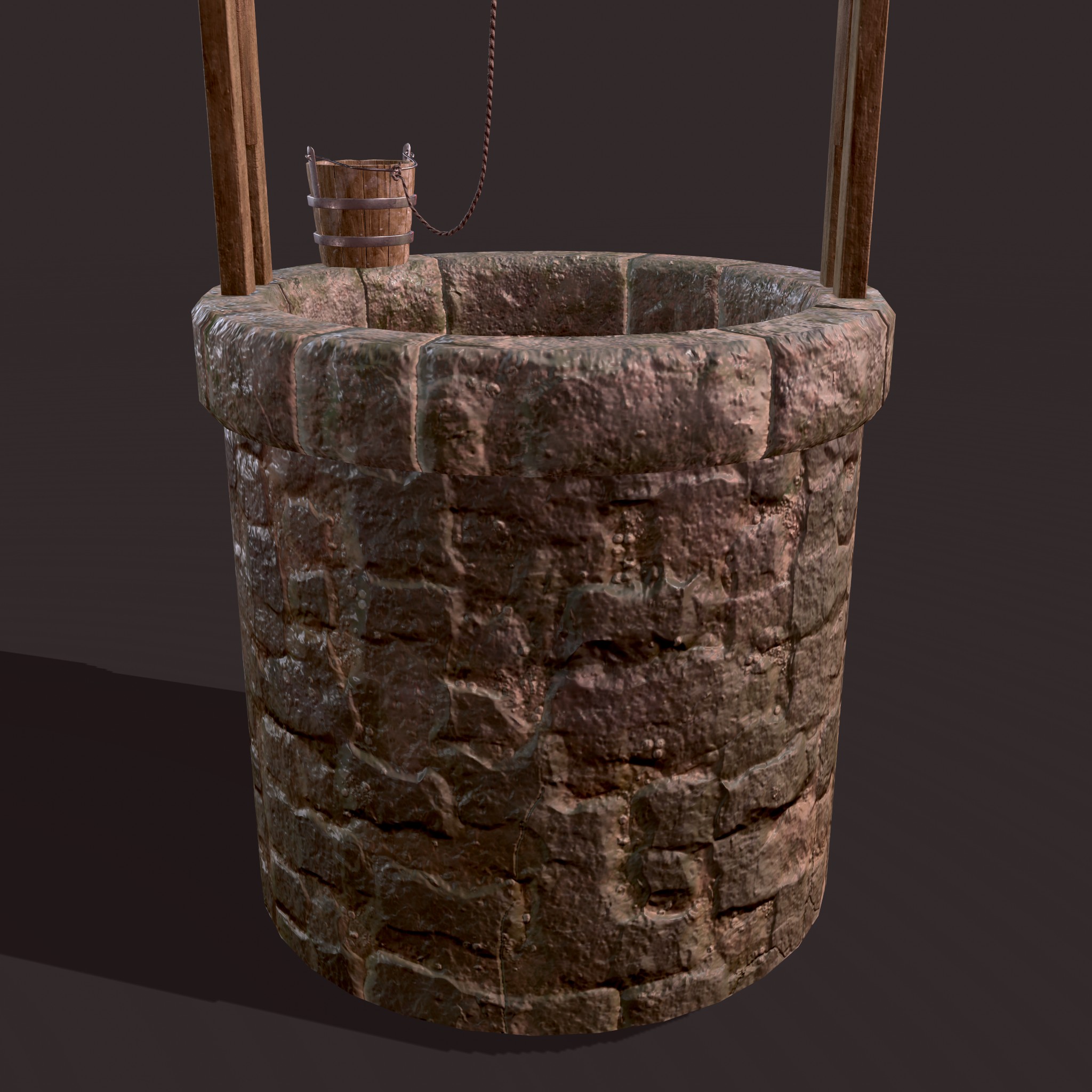 Medieval Style Well - Free 3D Model by Get Dead Entertainment