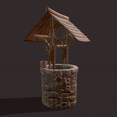Medieval Well - 3D Model by Get Dead Entertainment