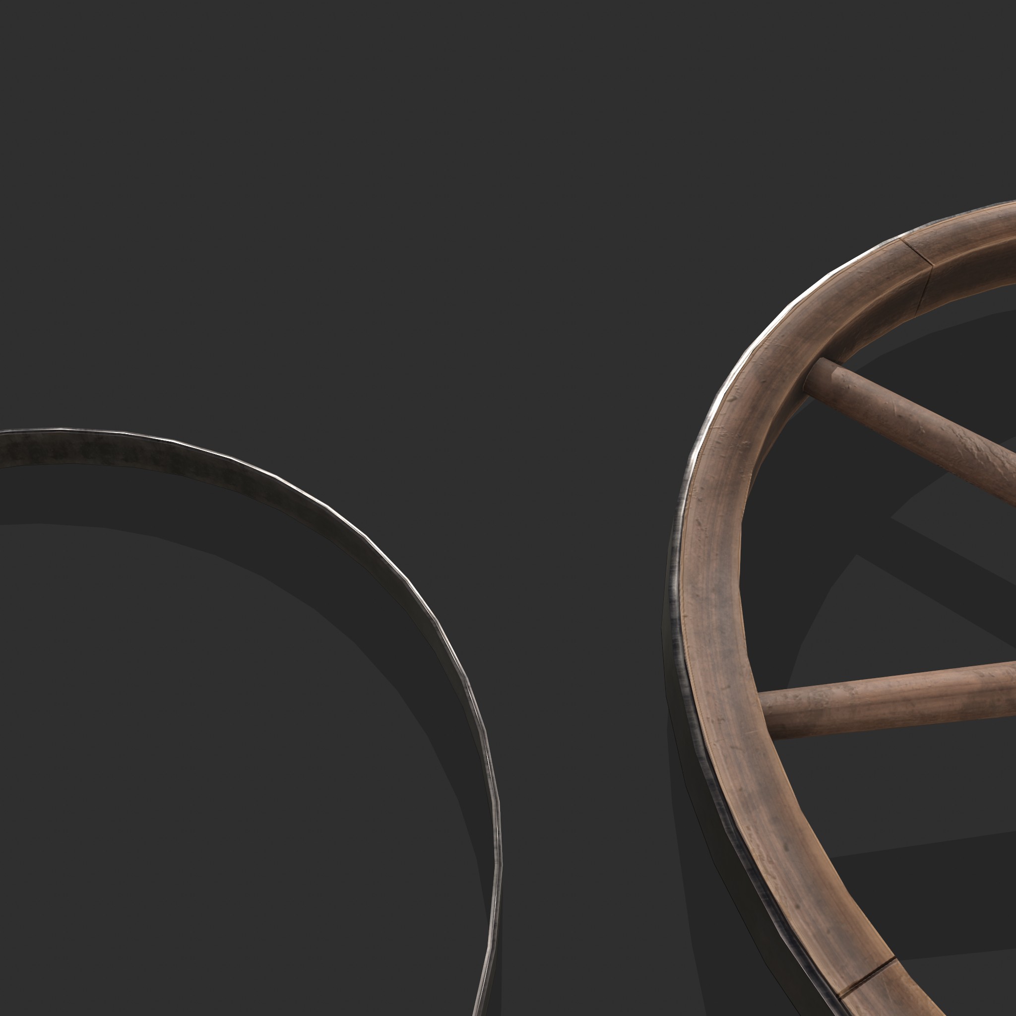 Medieval Style Wheel - 3D Model by Get Dead Entertainment