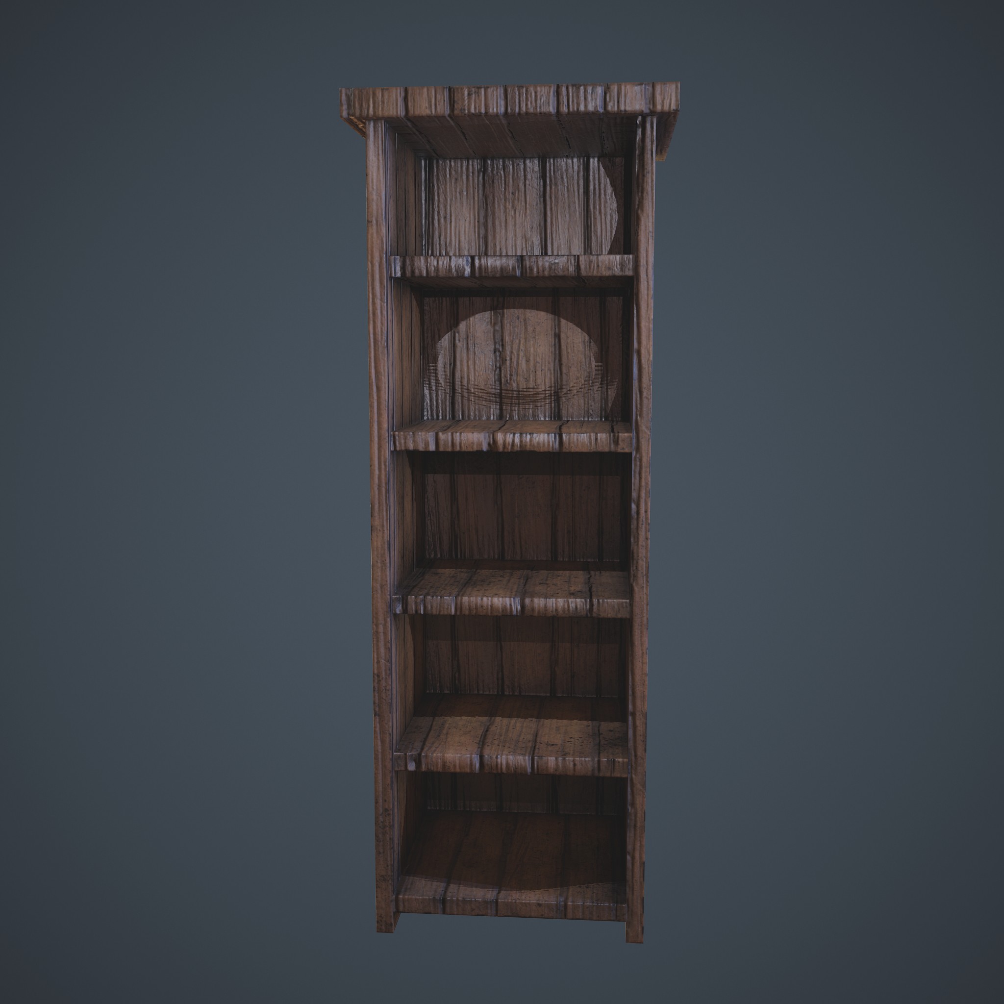 Medieval Tall Shelf - 3D Model by Get Dead Entertainment