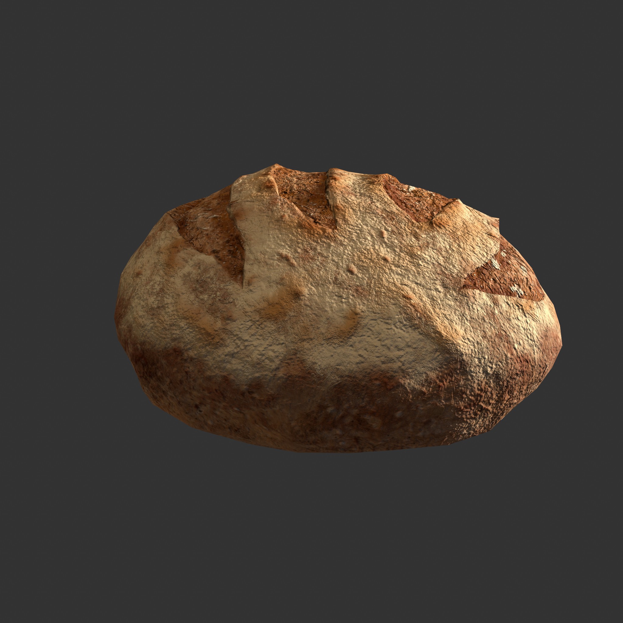 Medieval Toasted Bread - 3D Model by Get Dead Entertainment