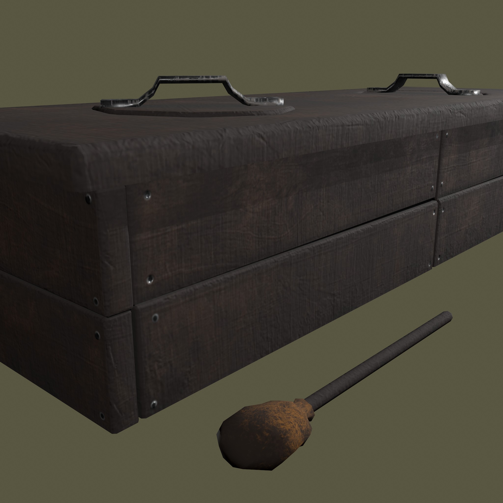 Medieval Toilet - 3D Model by Get Dead Entertainment