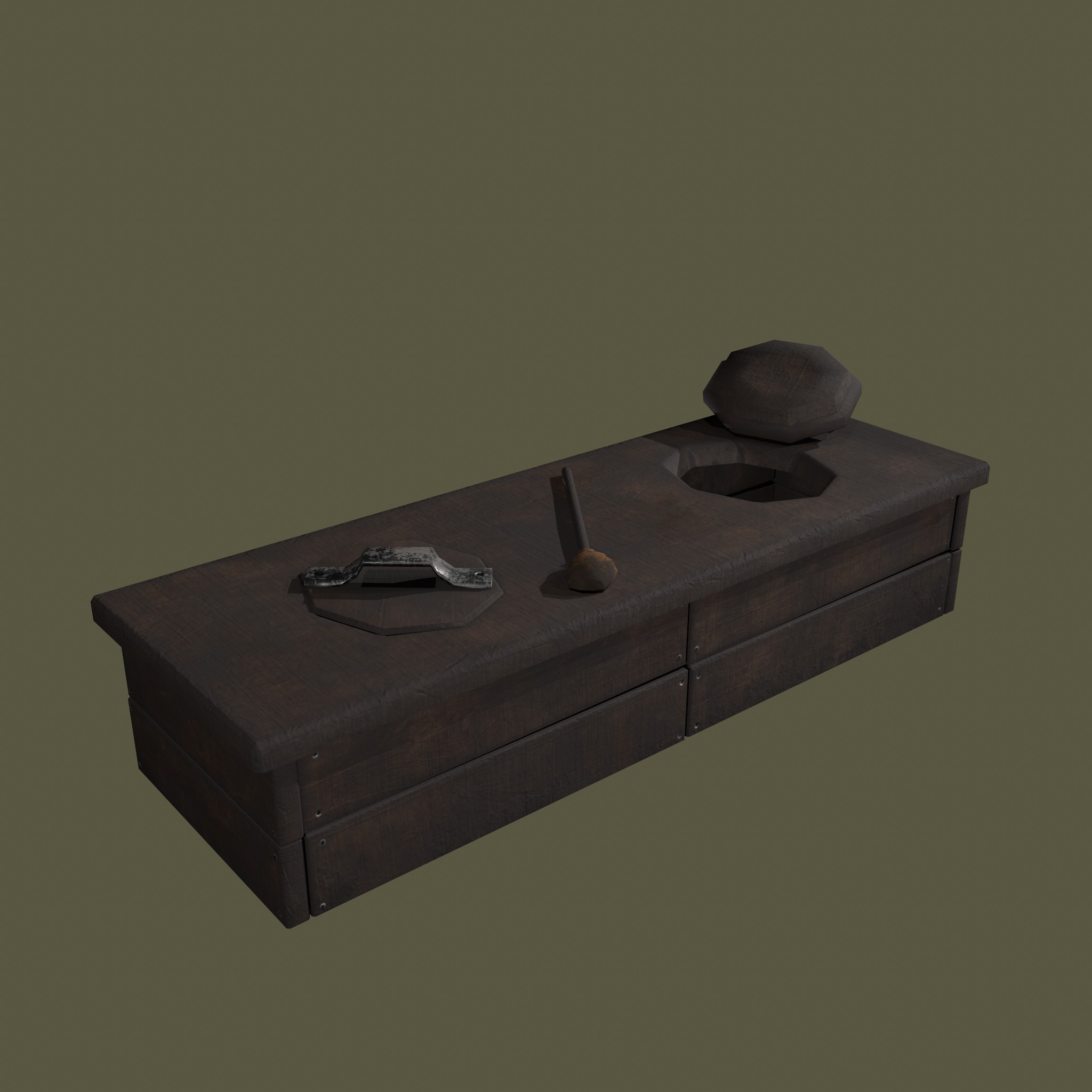Medieval Toilet - 3D Model by Get Dead Entertainment