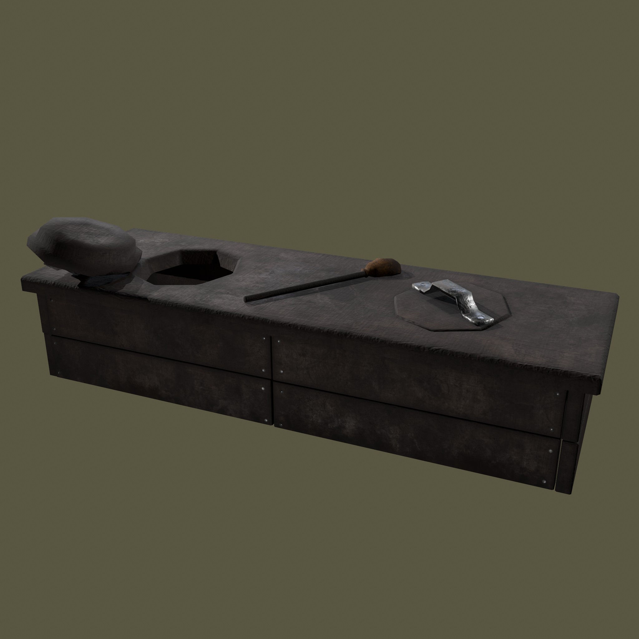 Medieval Toilet - 3D Model by Get Dead Entertainment