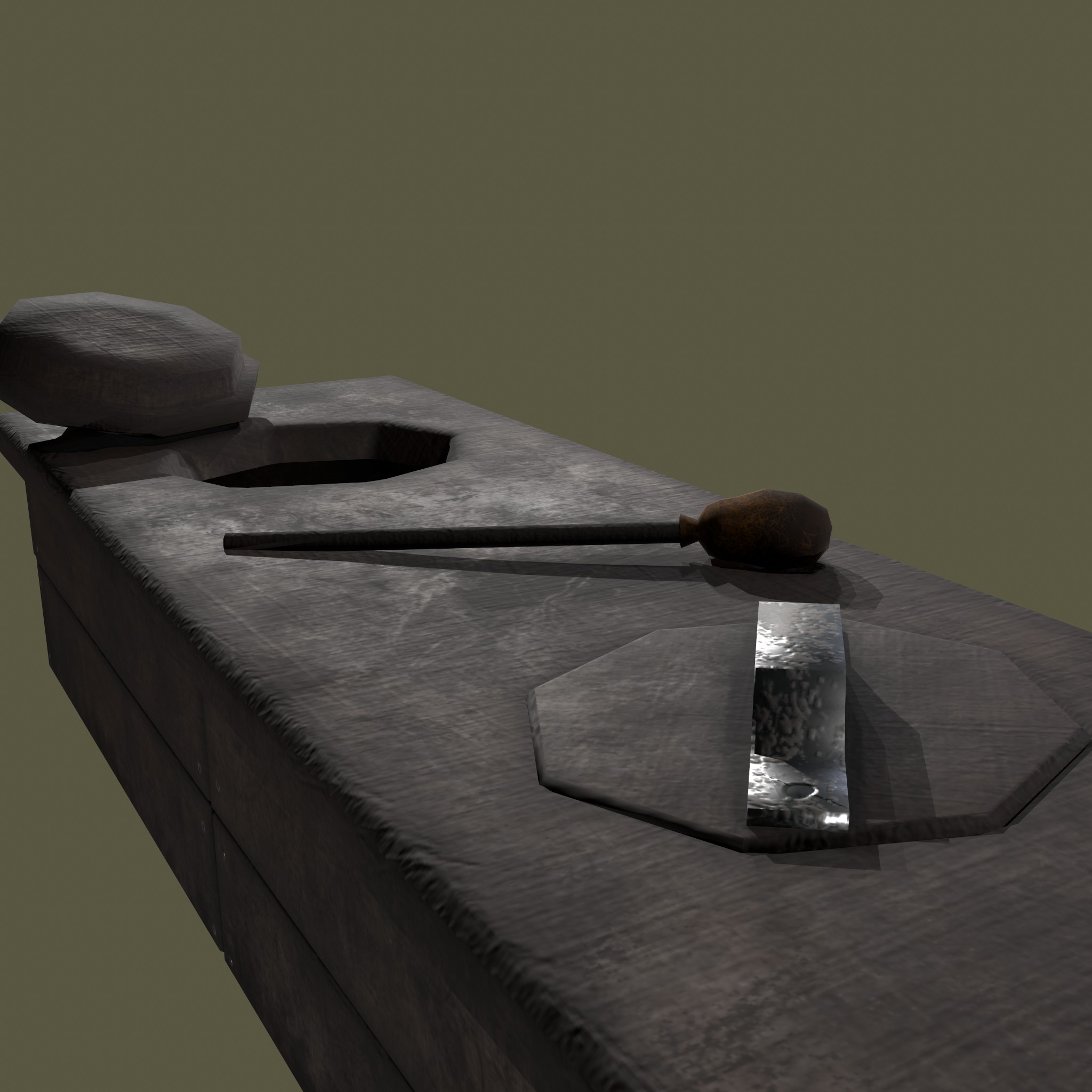 Medieval Toilet - 3D Model by Get Dead Entertainment