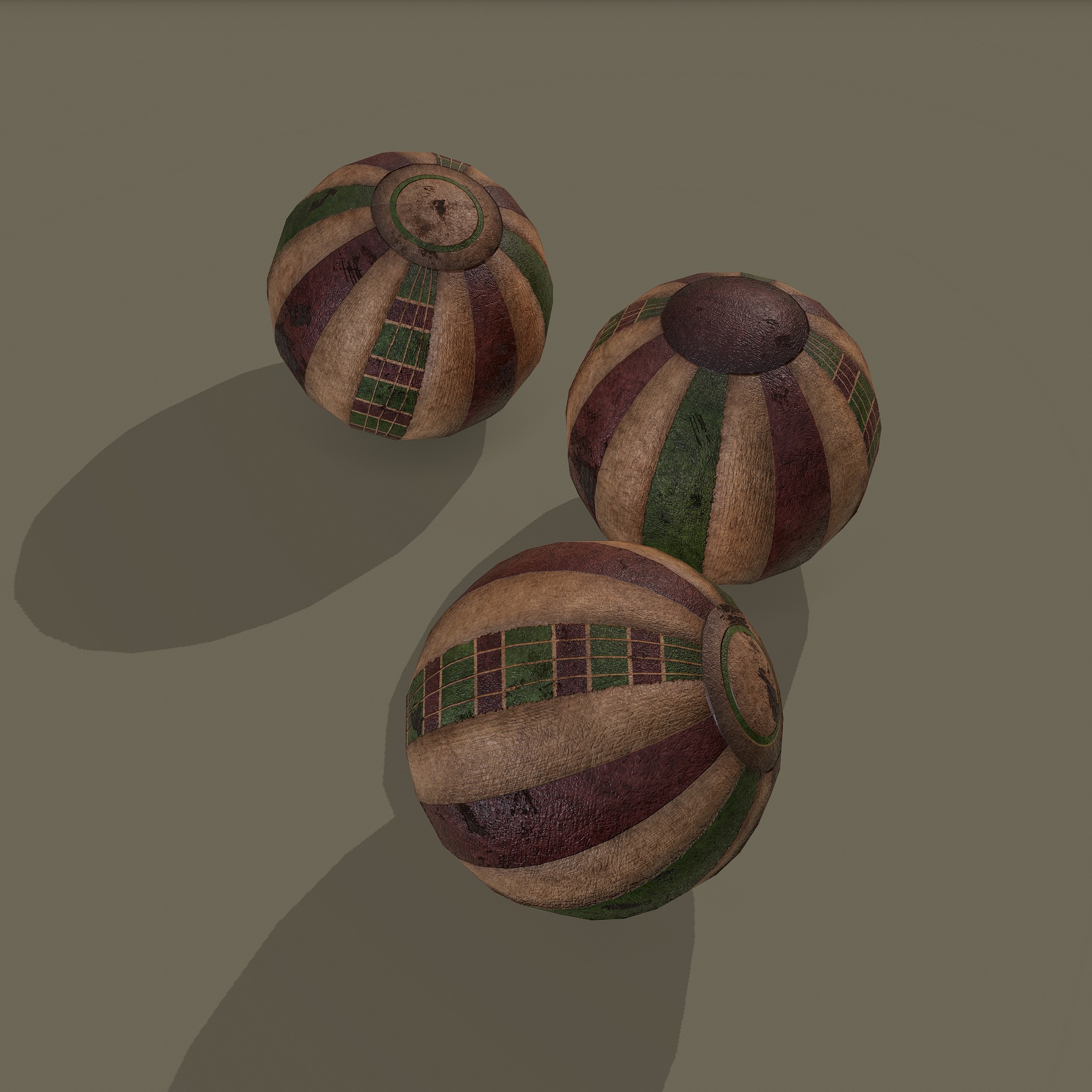 Medieval Toy Balls - Free 3D Model by Get Dead Entertainment