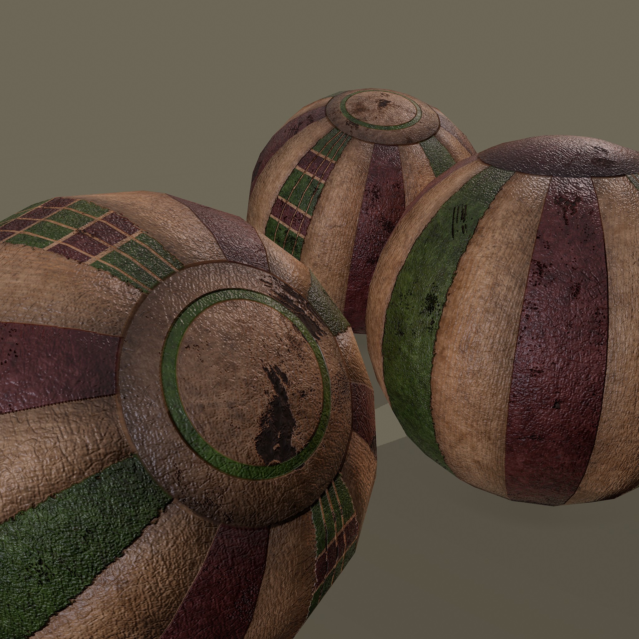 Medieval Toy Balls - Free 3D Model by Get Dead Entertainment