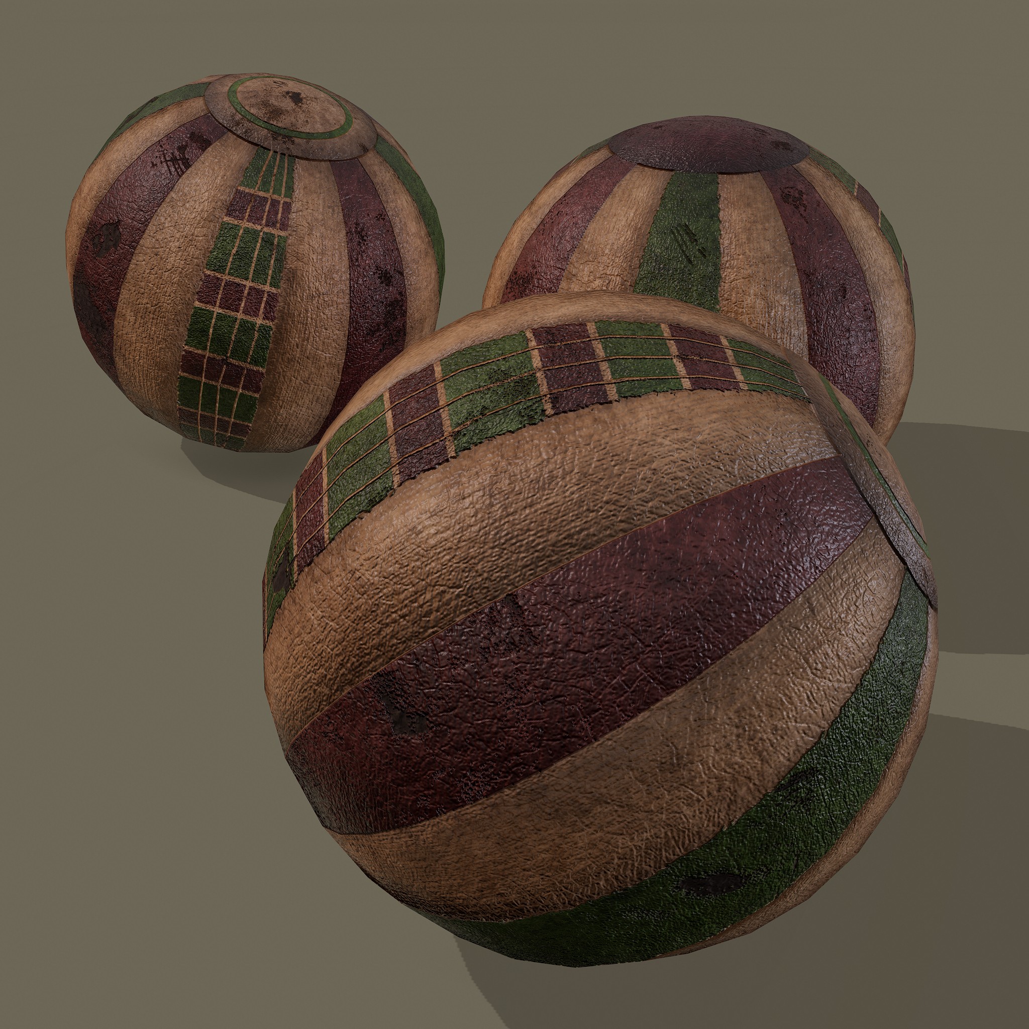 Medieval Toy Balls - Free 3D Model by Get Dead Entertainment