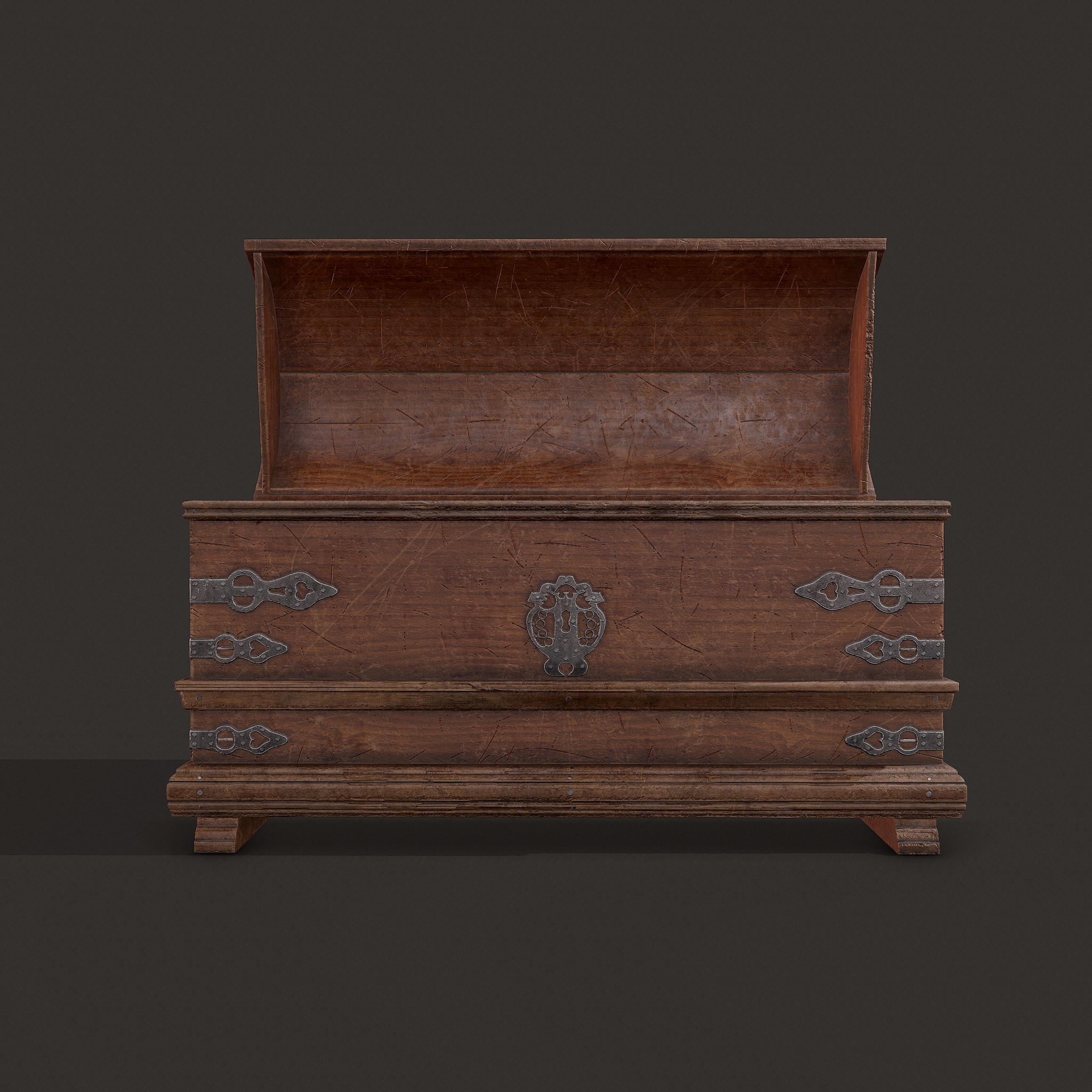 Medieval Treasure Chest - 3D Model by Get Dead Entertainment