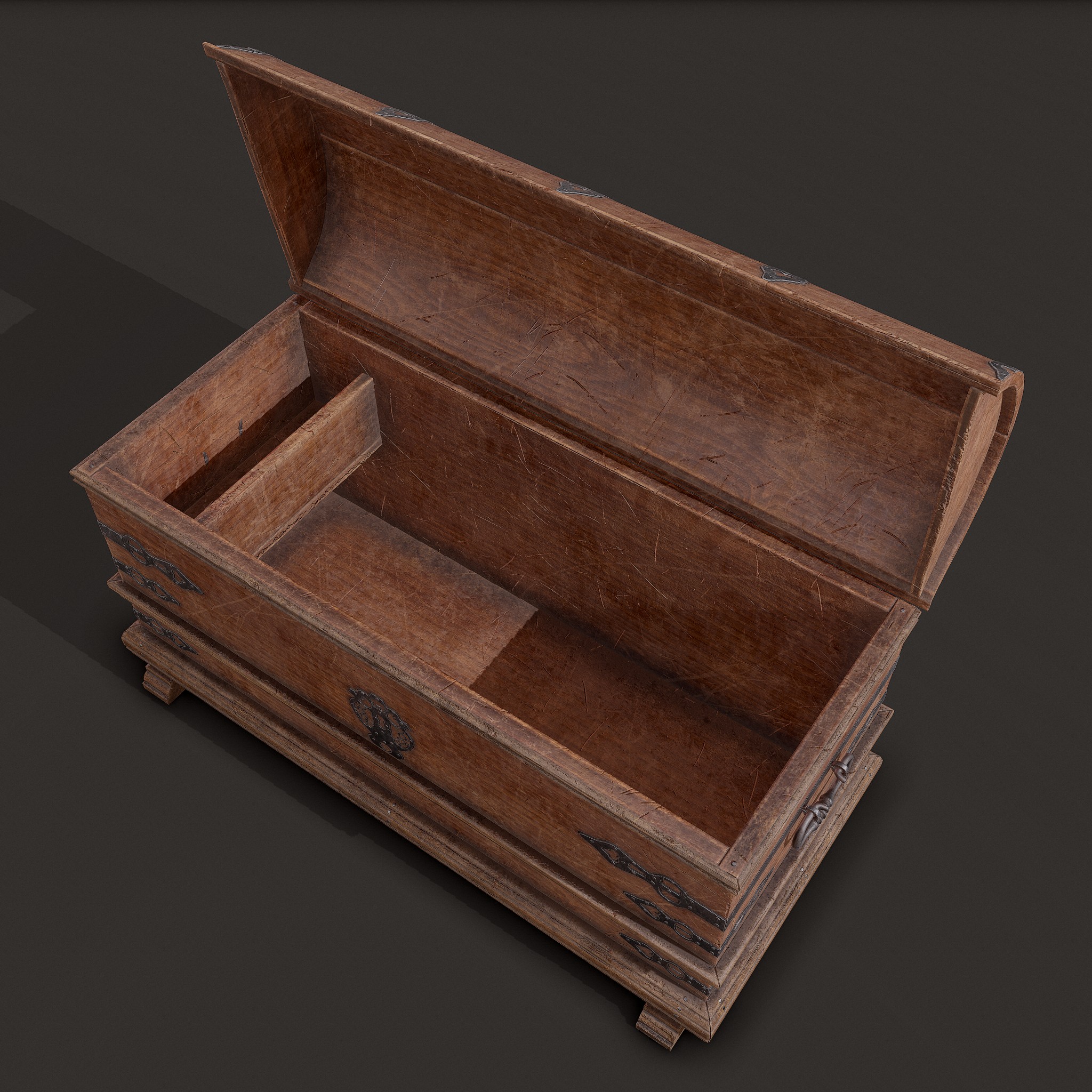 Medieval Treasure Chest - 3D Model by Get Dead Entertainment