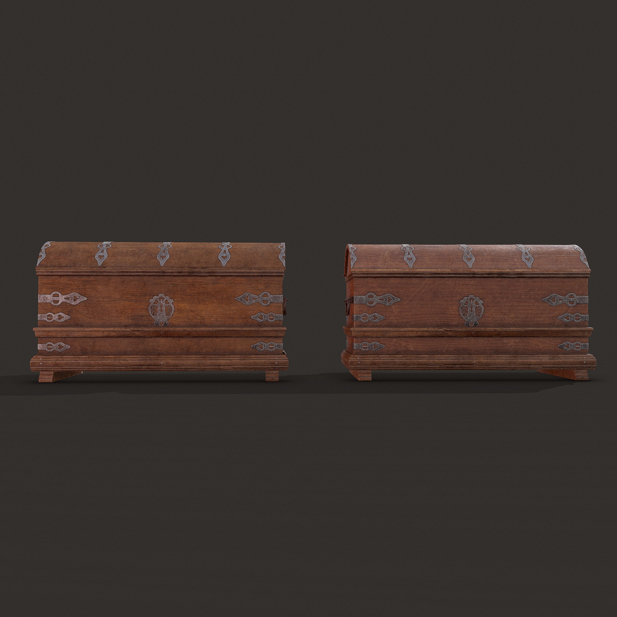 Medieval Treasure Chest - 3D Model by Get Dead Entertainment