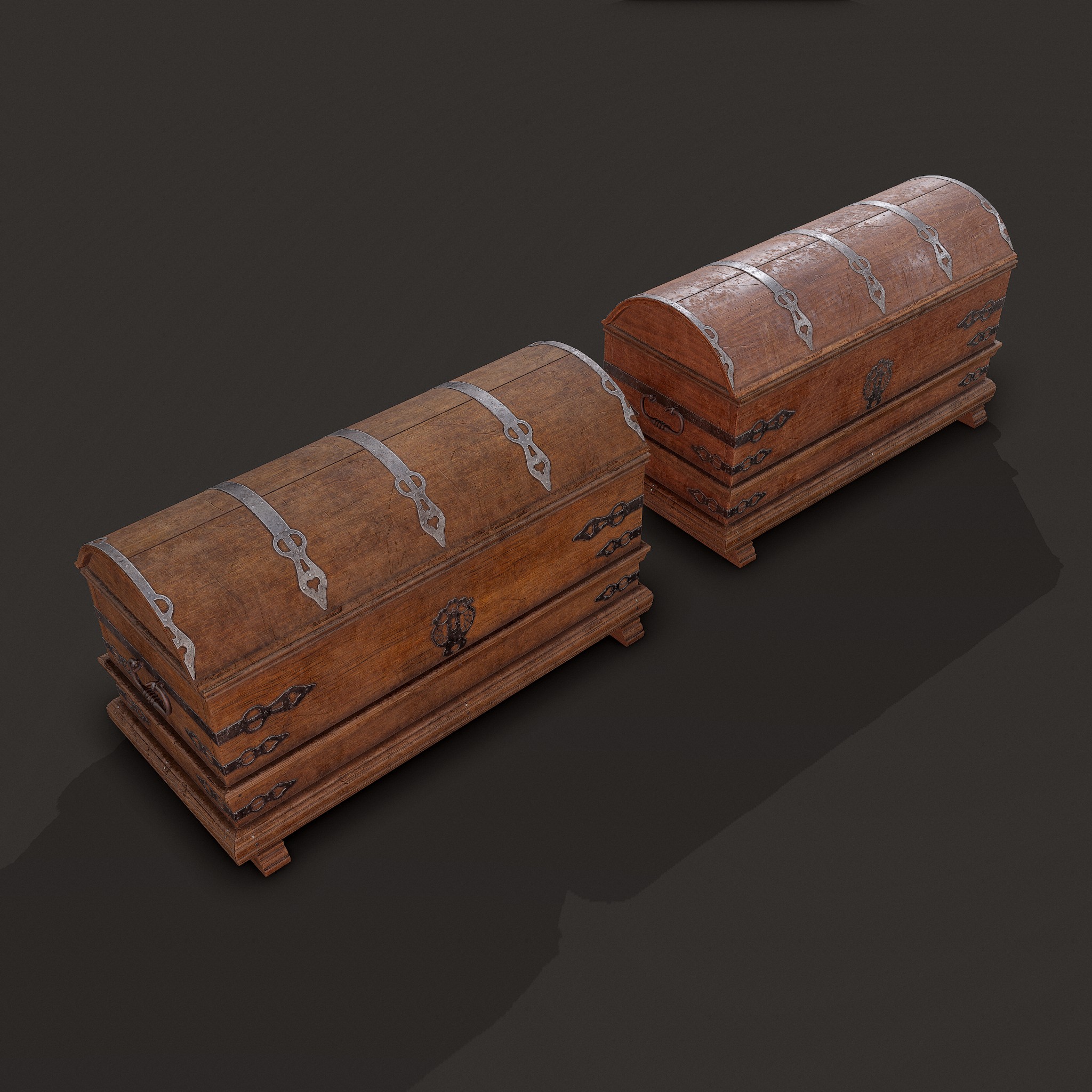Medieval Treasure Chest - 3D Model by Get Dead Entertainment