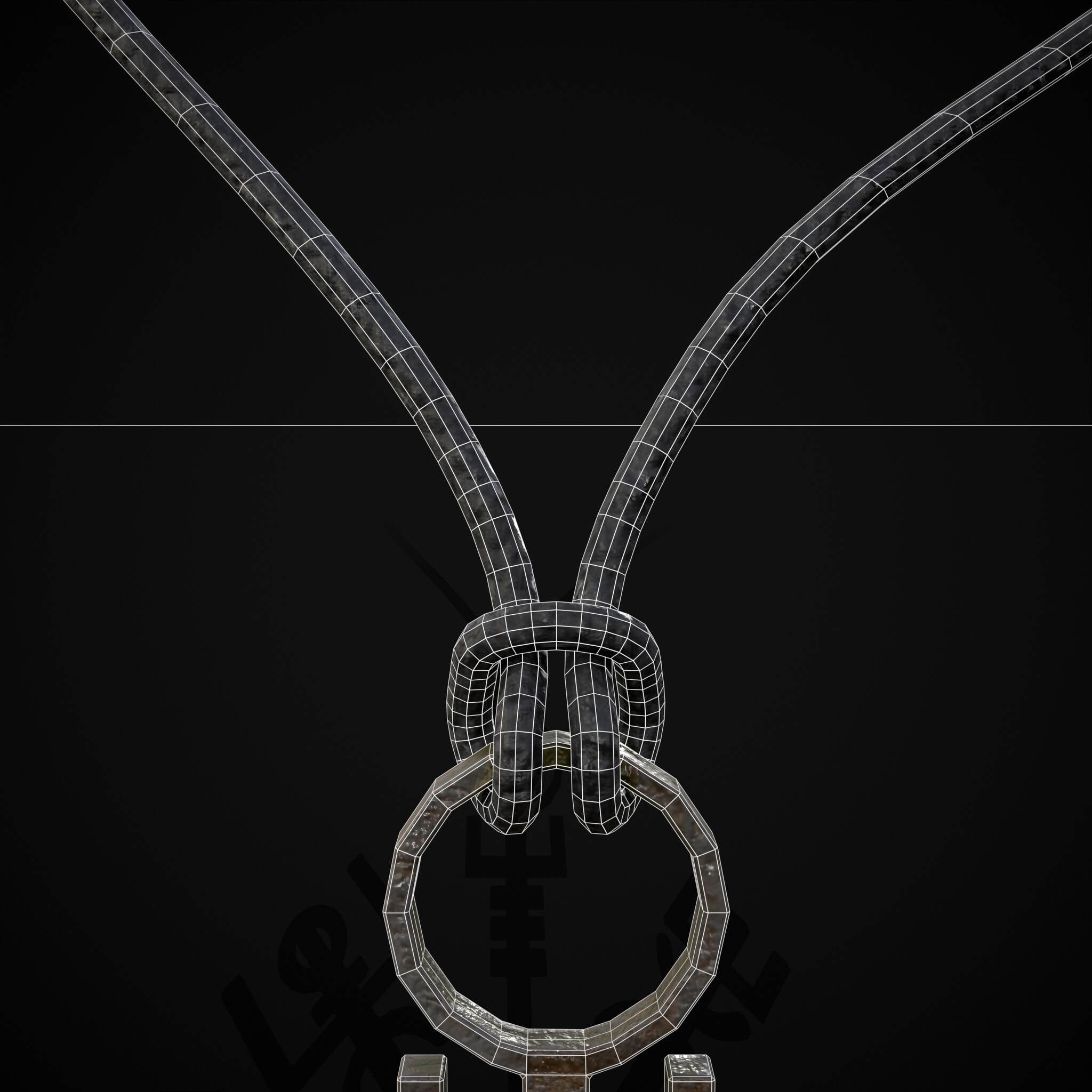 Medieval Viking Compass Necklace - 3D Model by Get Dead Entertainment