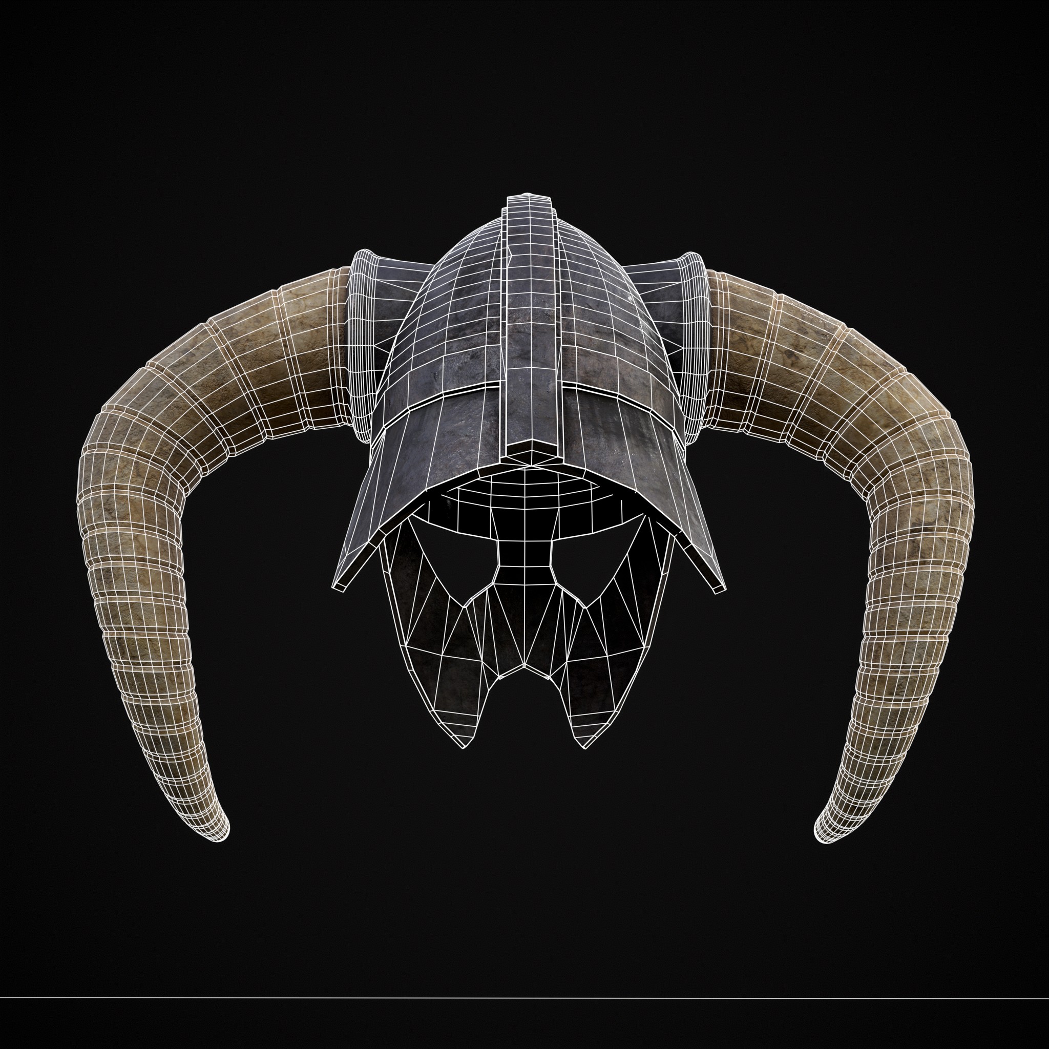 Big Chin Costume Medieval Viking Hon Helmet - 3D Model By Get Dead ...