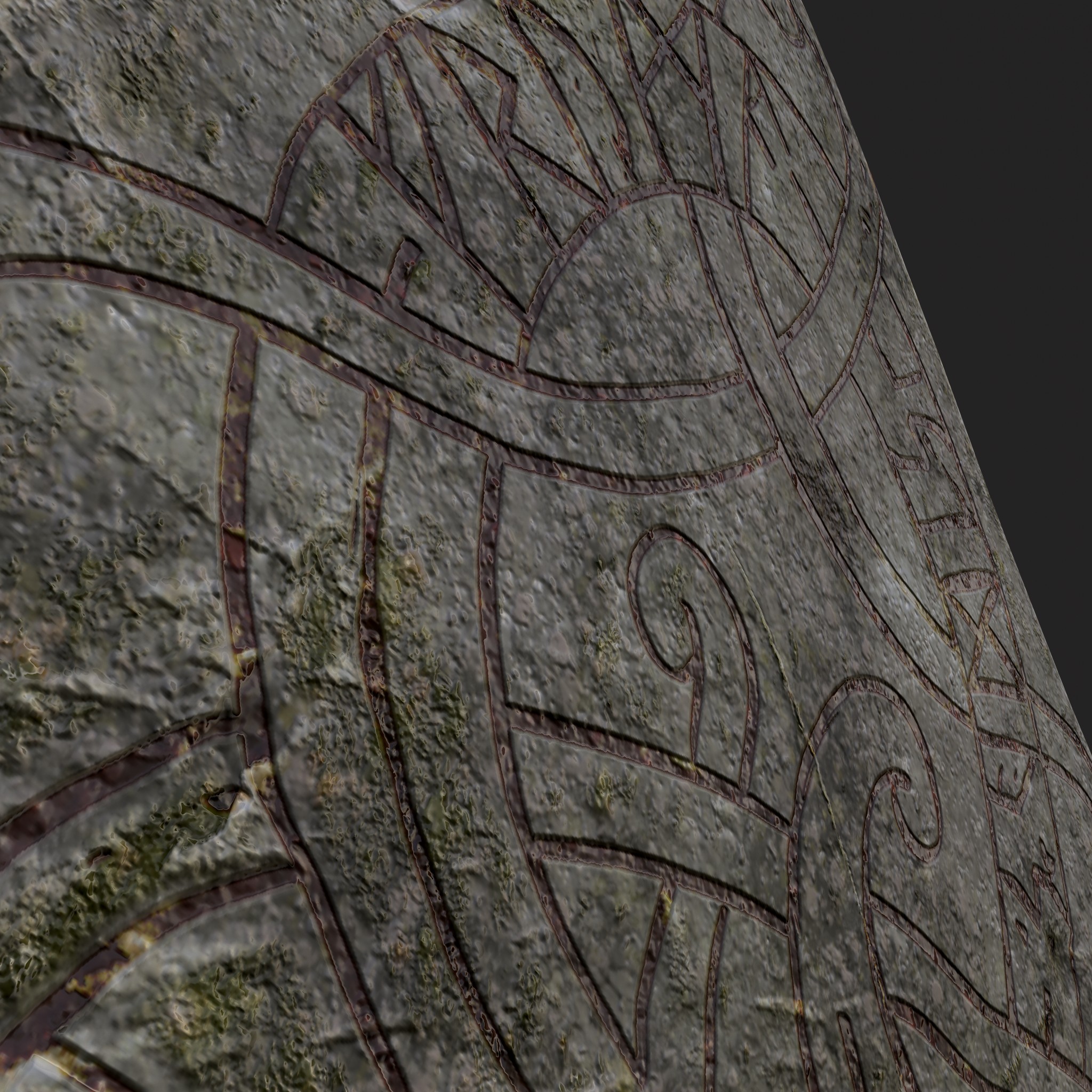 Medieval Viking Rock Decoration - 3D Model by Get Dead Entertainment