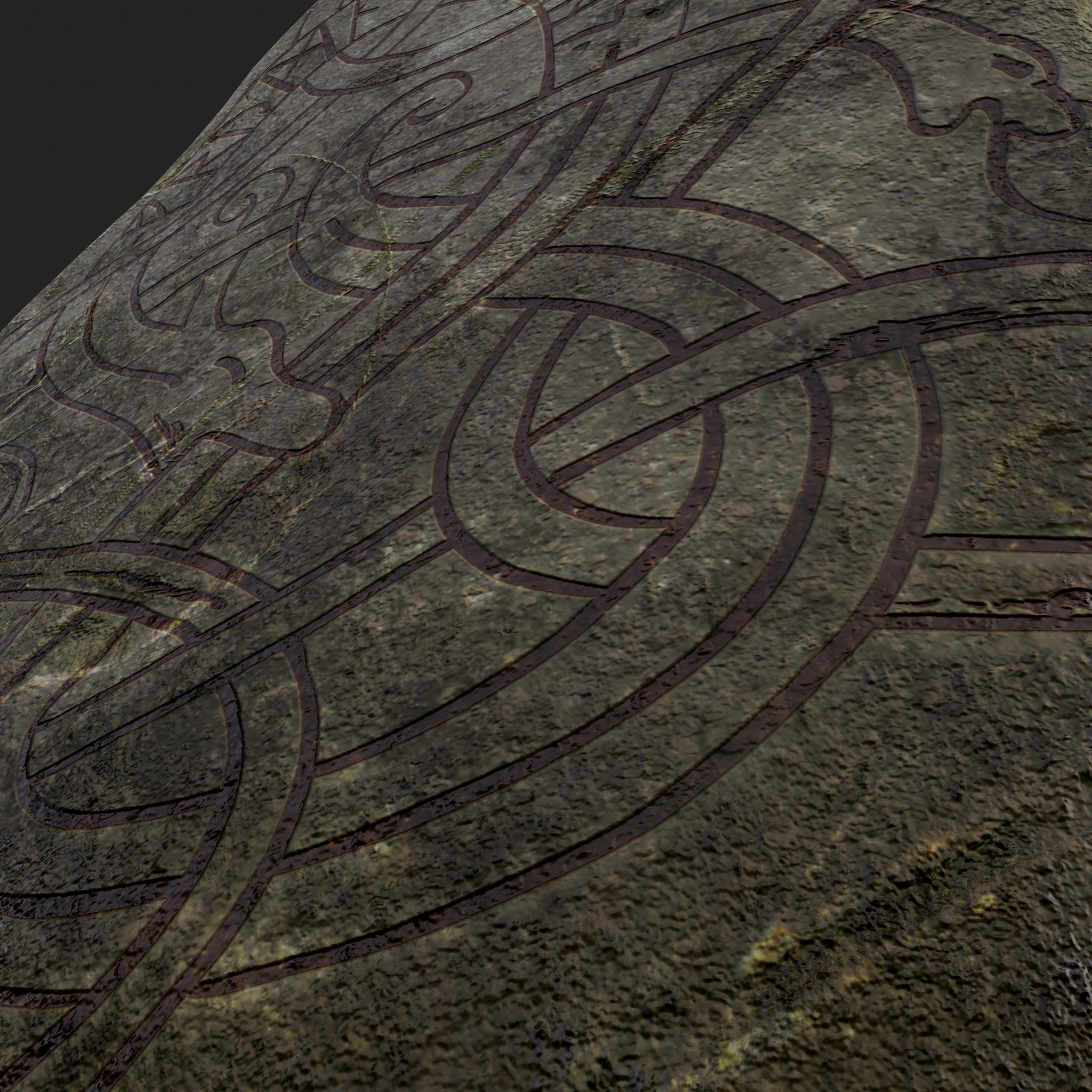 Medieval Viking Rock Decoration - 3D Model by Get Dead Entertainment
