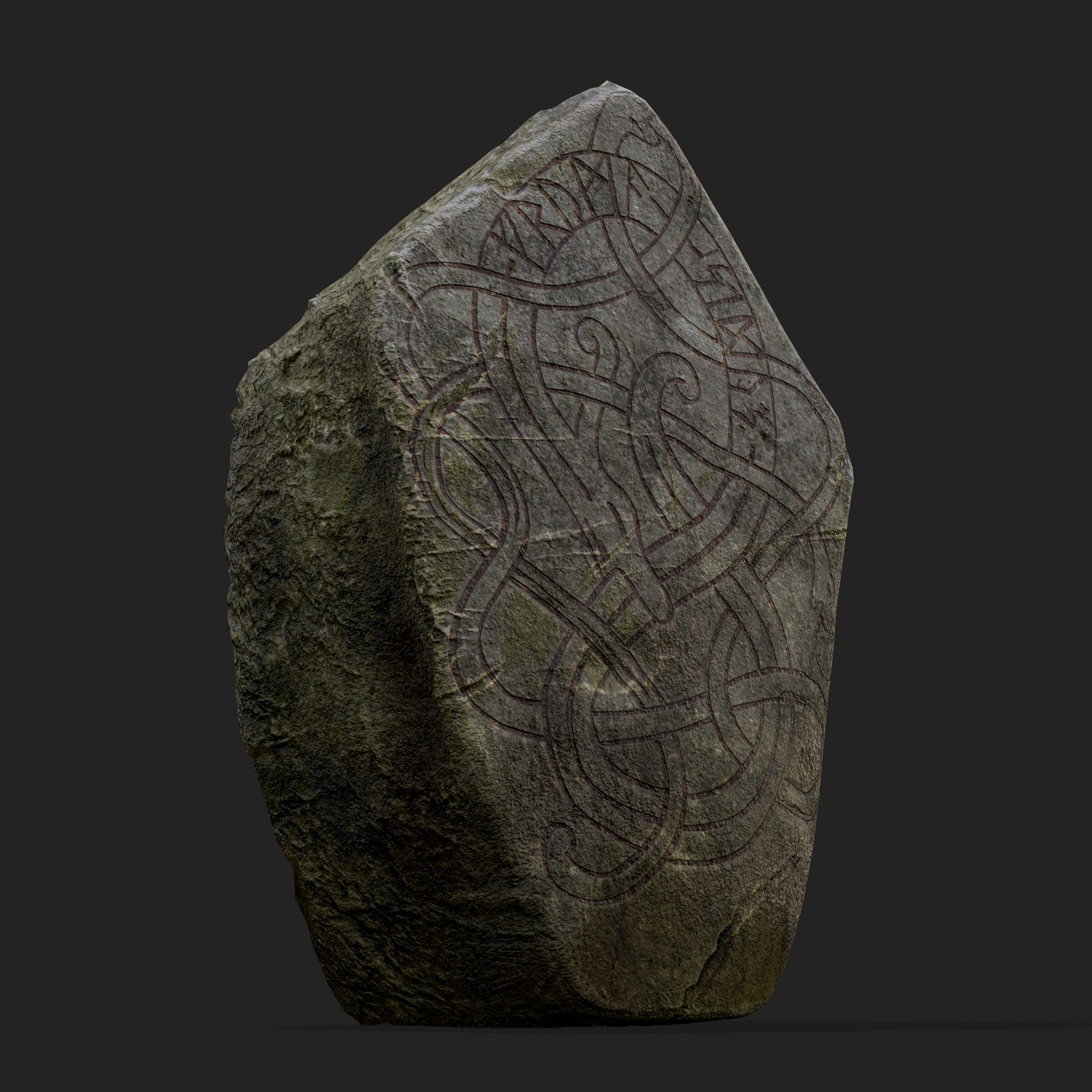 Medieval Viking Rock Decoration - 3D Model by Get Dead Entertainment