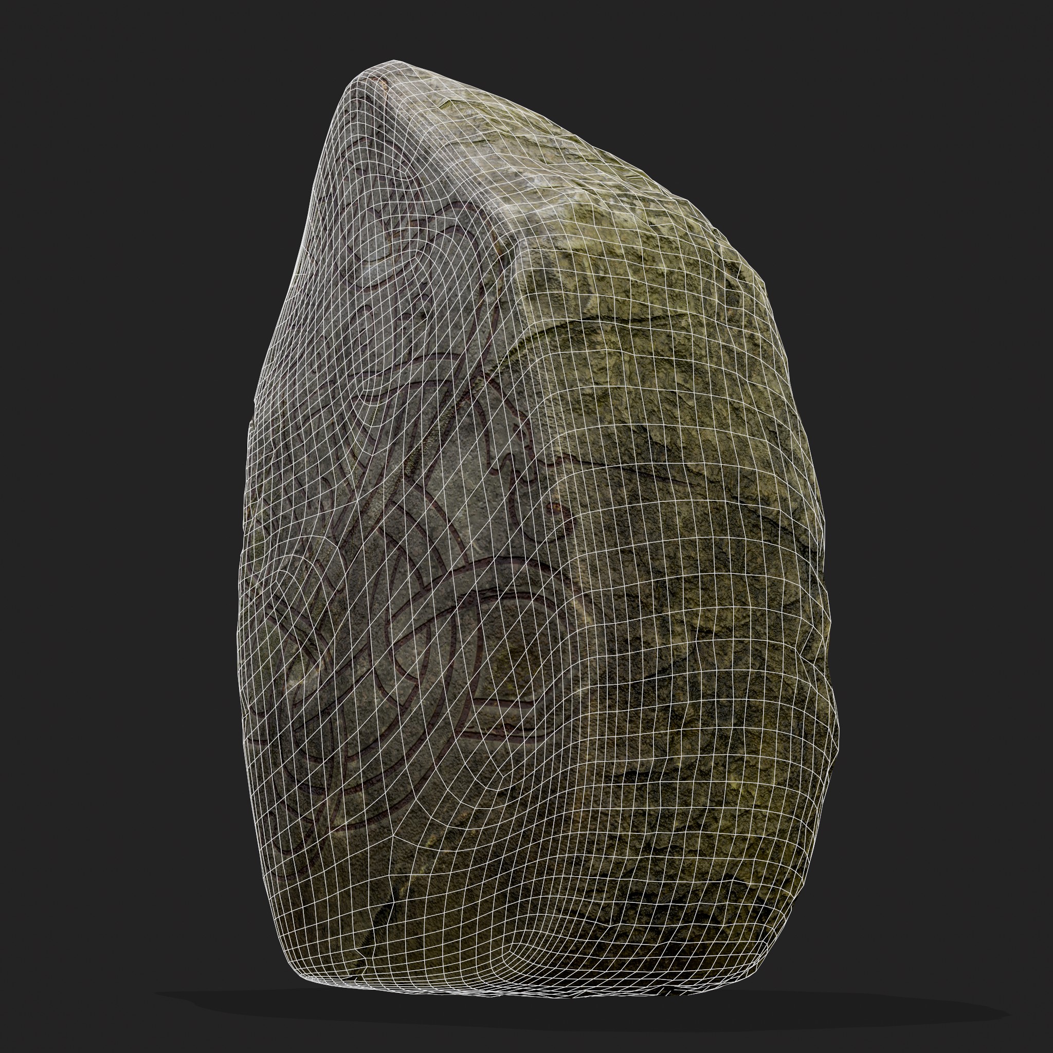 Medieval Viking Rock Decoration - 3D Model by Get Dead Entertainment