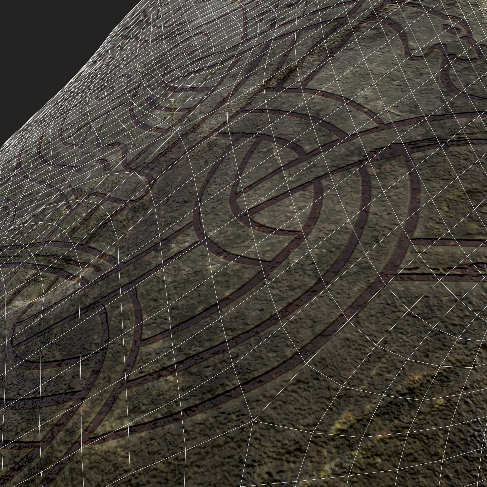 Medieval Viking Rock Decoration - 3D Model by Get Dead Entertainment