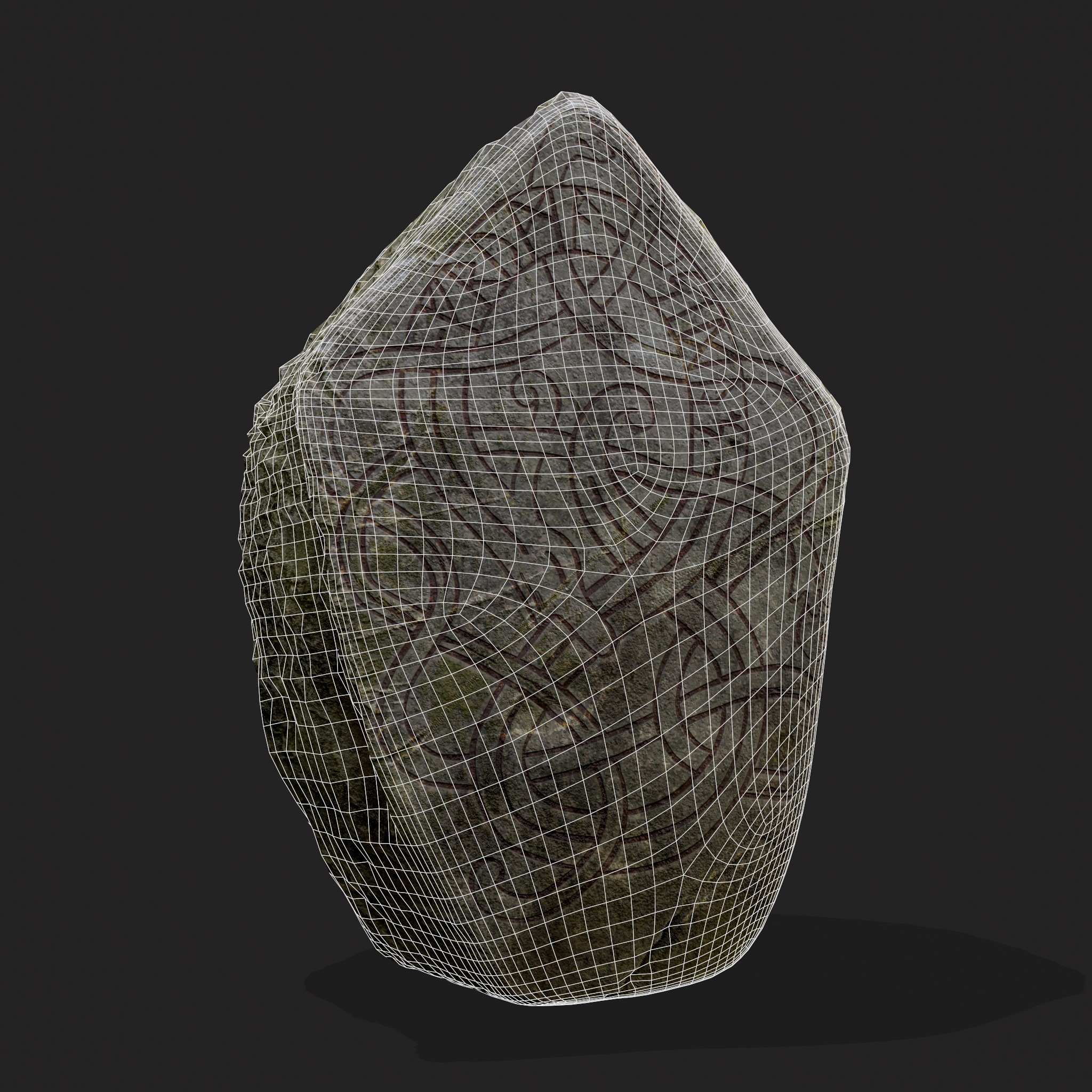 Medieval Viking Rock Decoration - 3D Model by Get Dead Entertainment