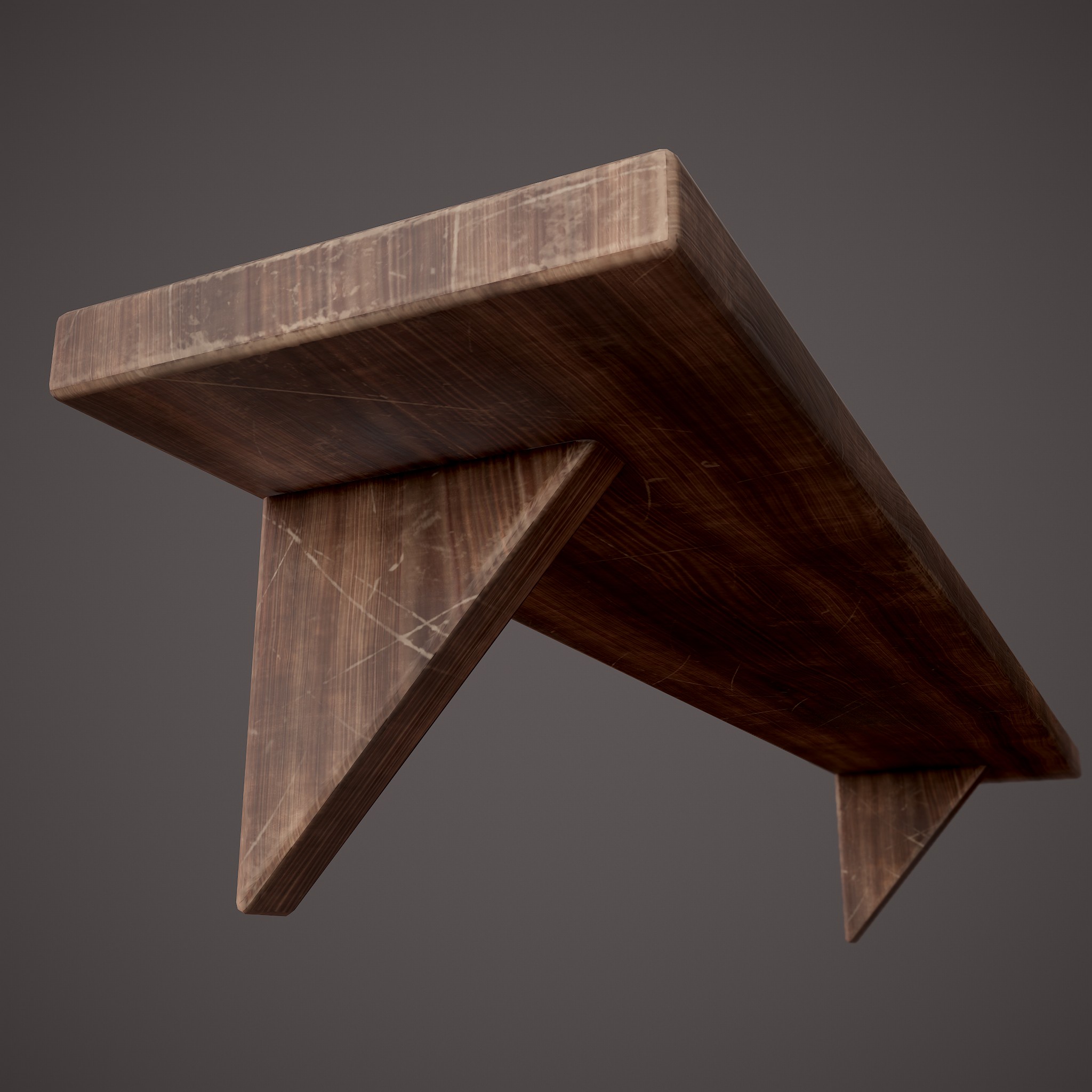 Medieval Wall Shelf - 3D Model by Get Dead Entertainment