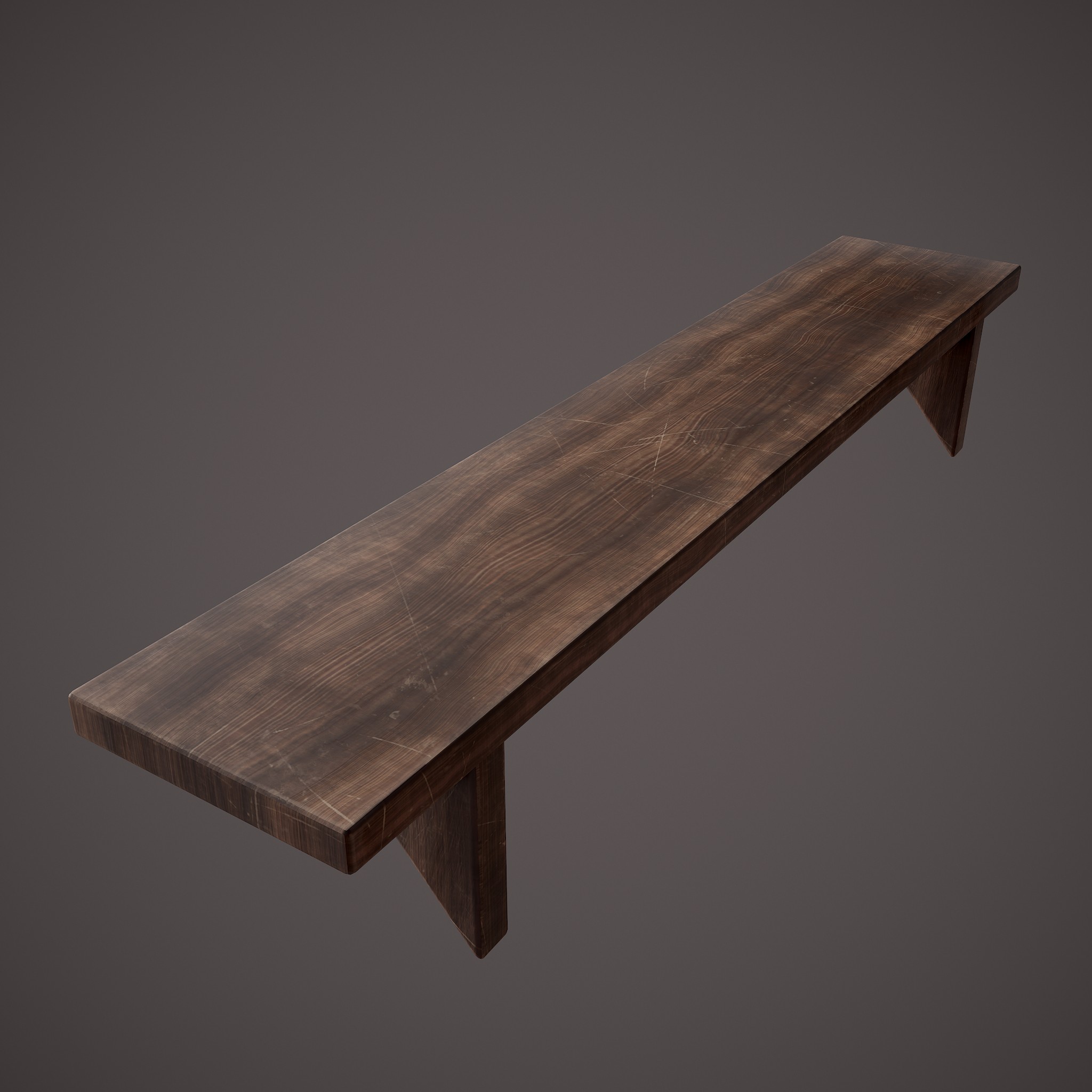 Medieval Wall Shelf - 3D Model by Get Dead Entertainment