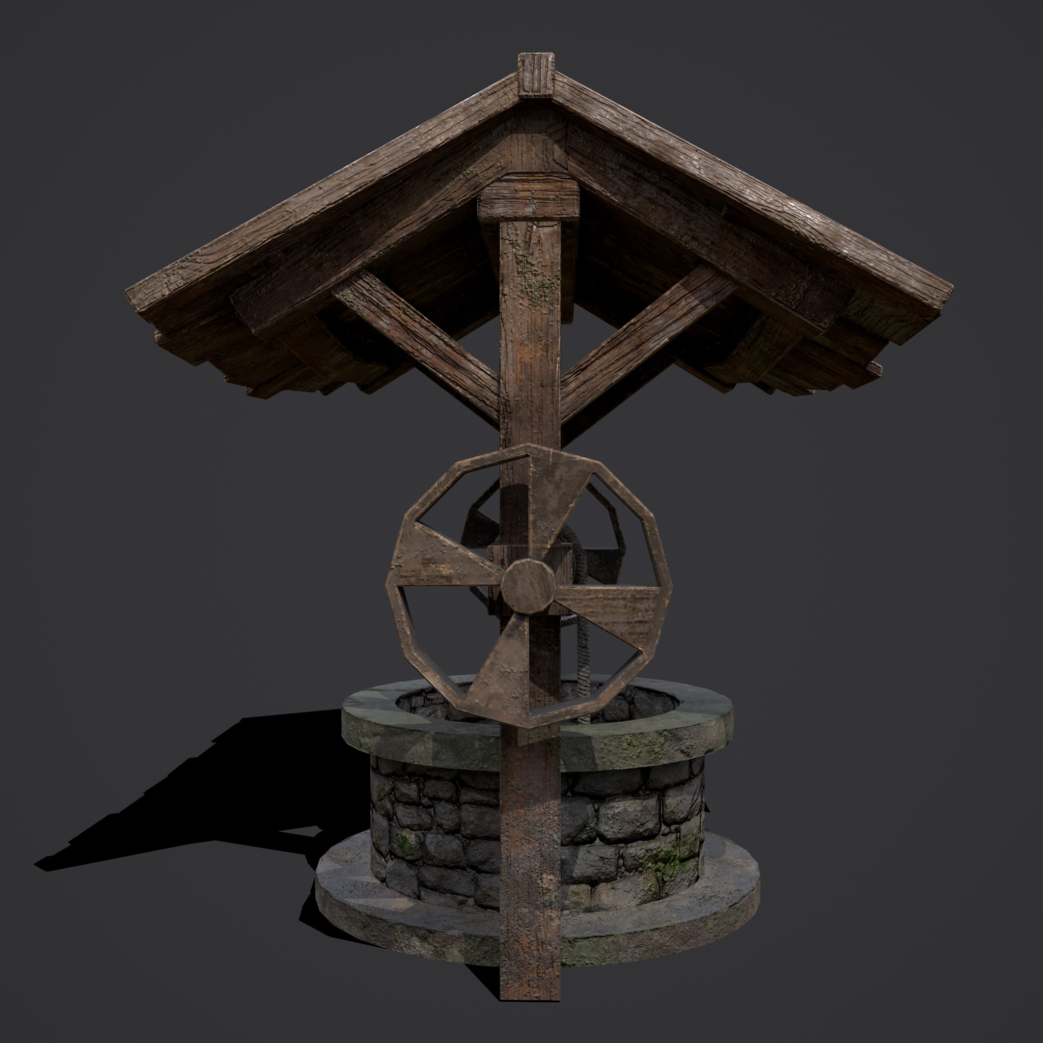 Medieval Well - 3D Model by Get Dead Entertainment