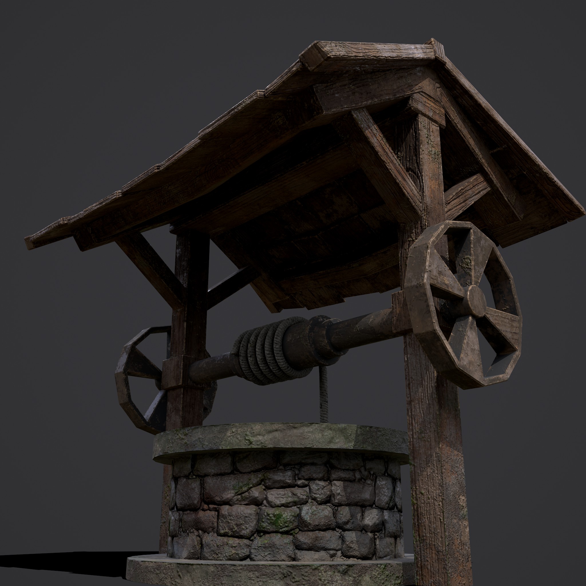 Medieval Well - 3D Model by Get Dead Entertainment