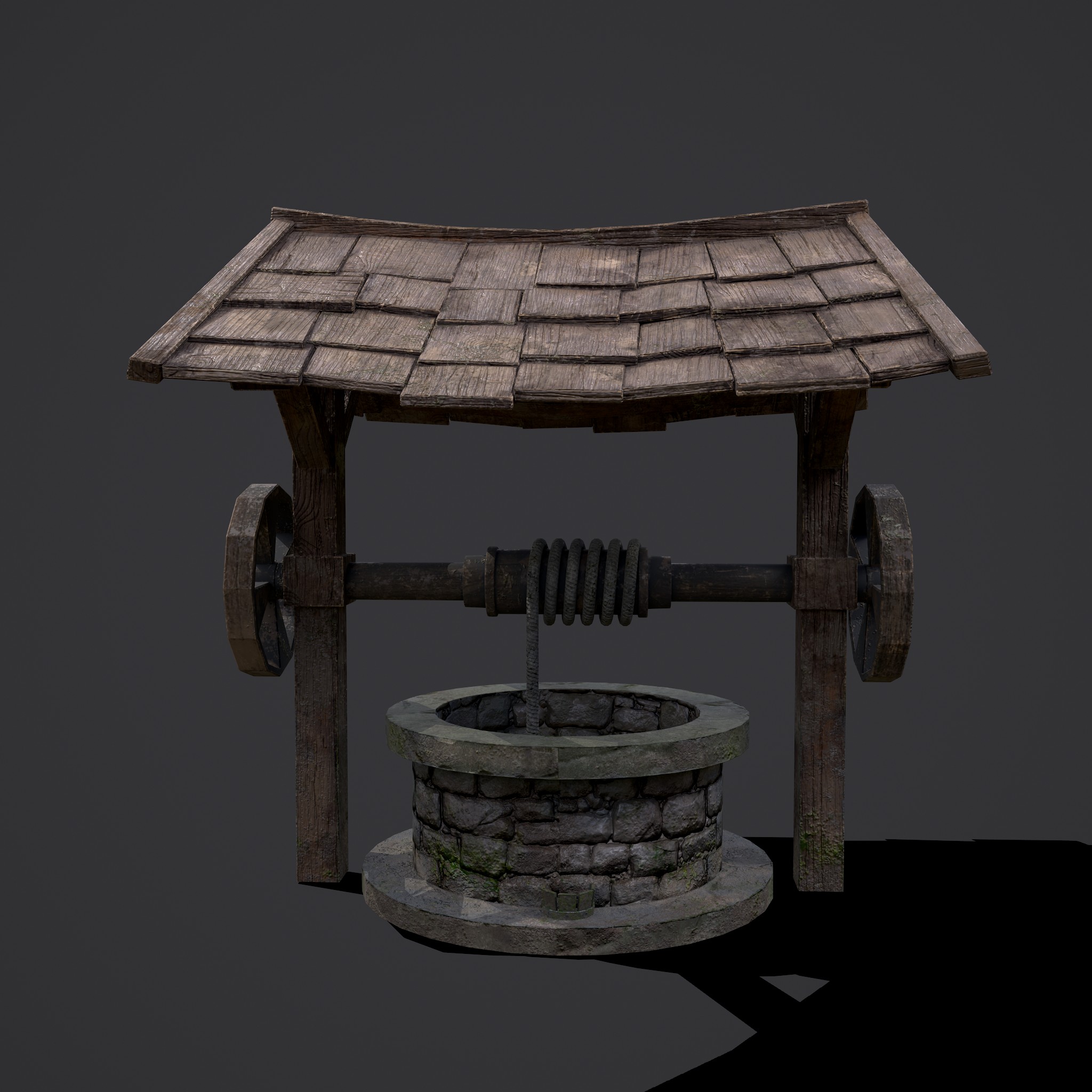 Medieval Well - 3D Model by Get Dead Entertainment