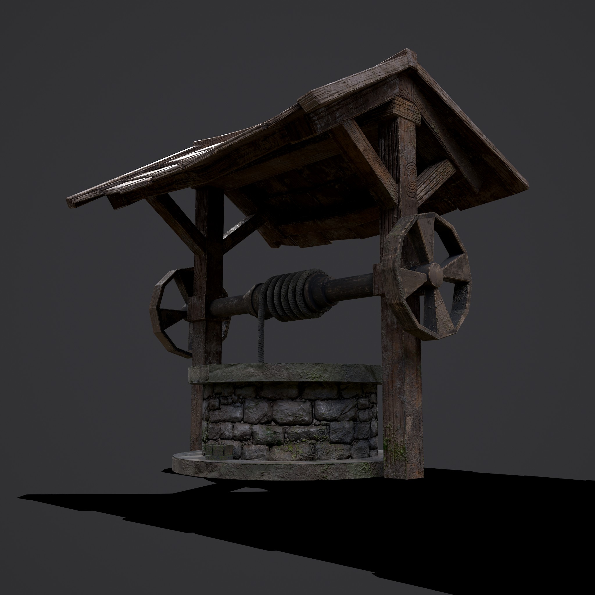 Medieval Well - 3D Model by Get Dead Entertainment