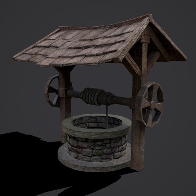 Medieval Well - 3D Model by Get Dead Entertainment