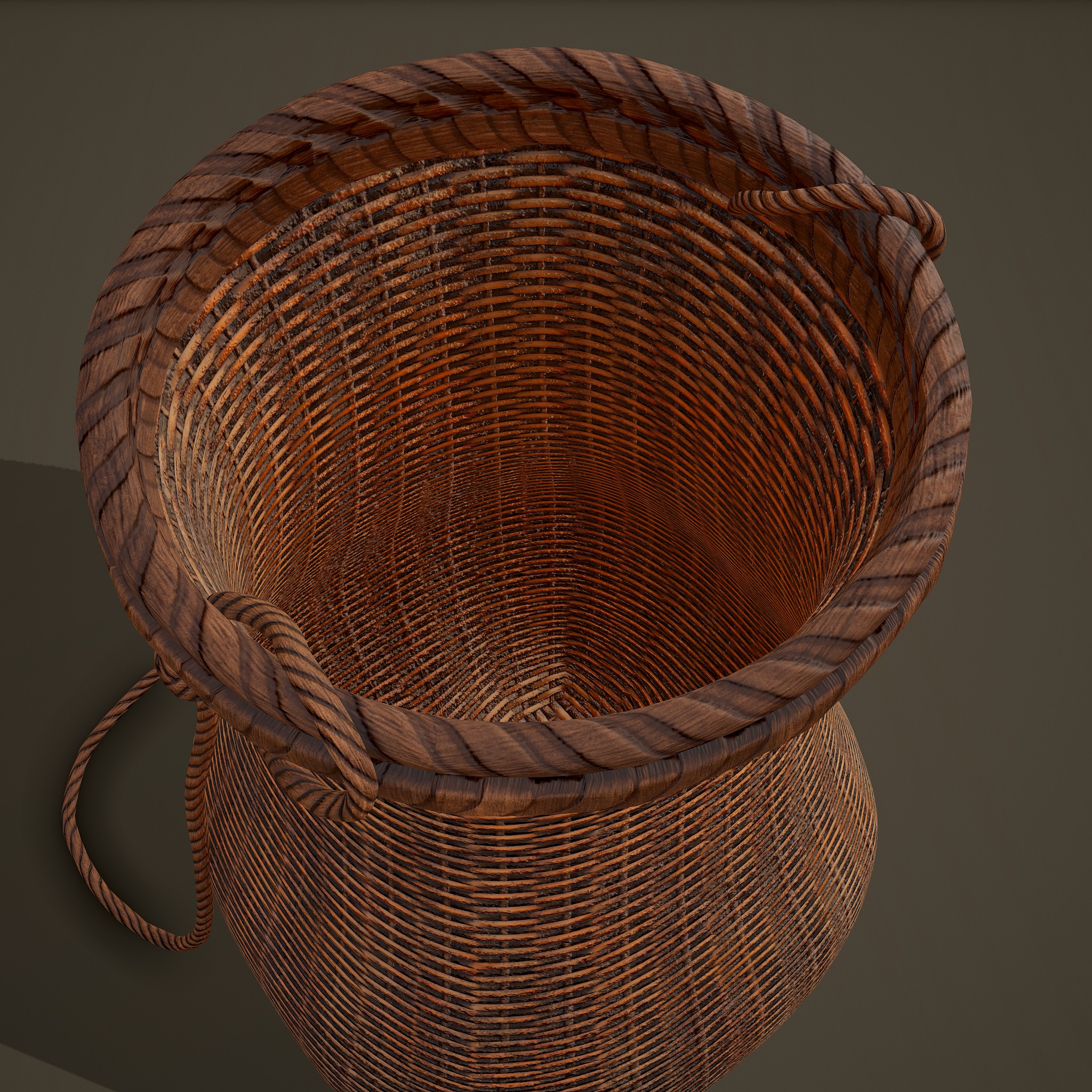 Medieval Wicker Basket 1 - 3D Model by Get Dead Entertainment