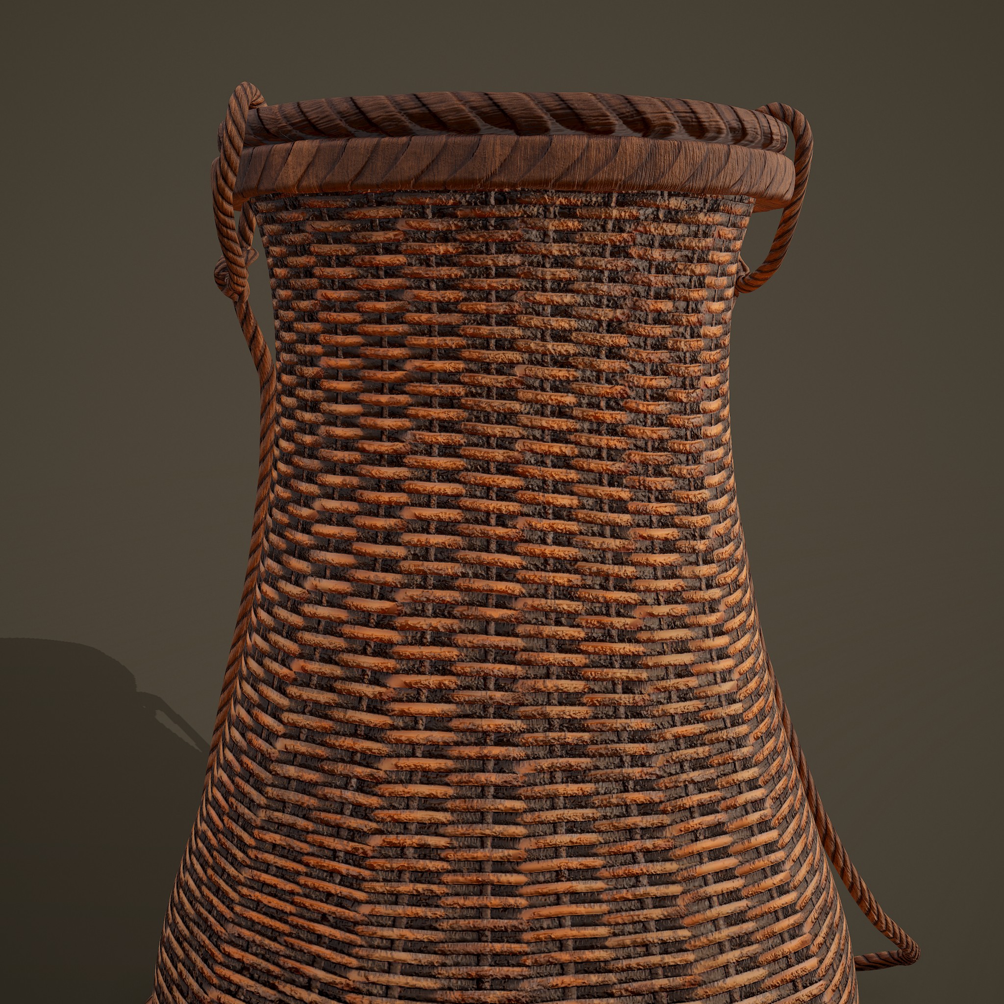 Medieval Wicker Basket 1 - 3D Model by Get Dead Entertainment