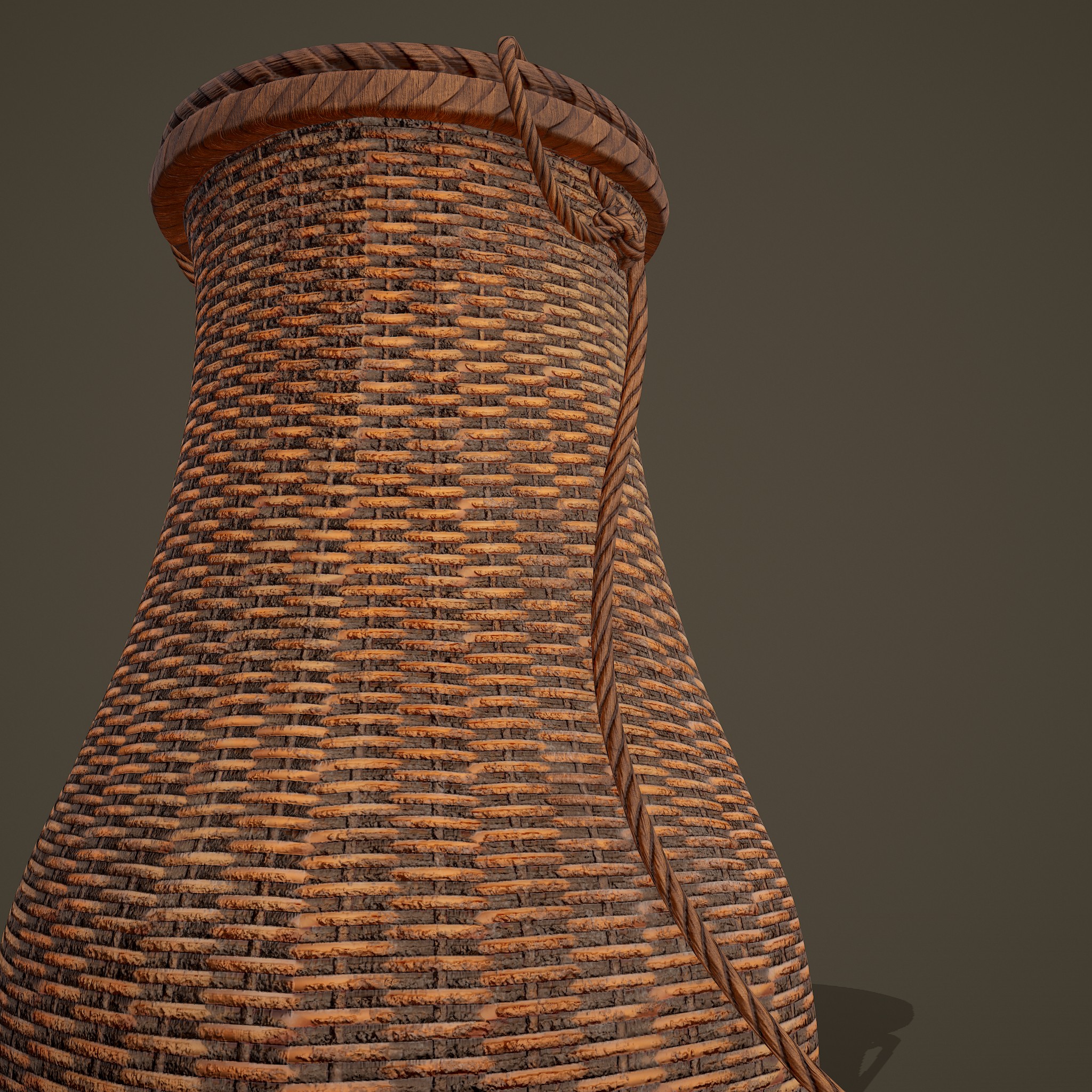 Medieval Wicker Basket 1 - 3D Model by Get Dead Entertainment