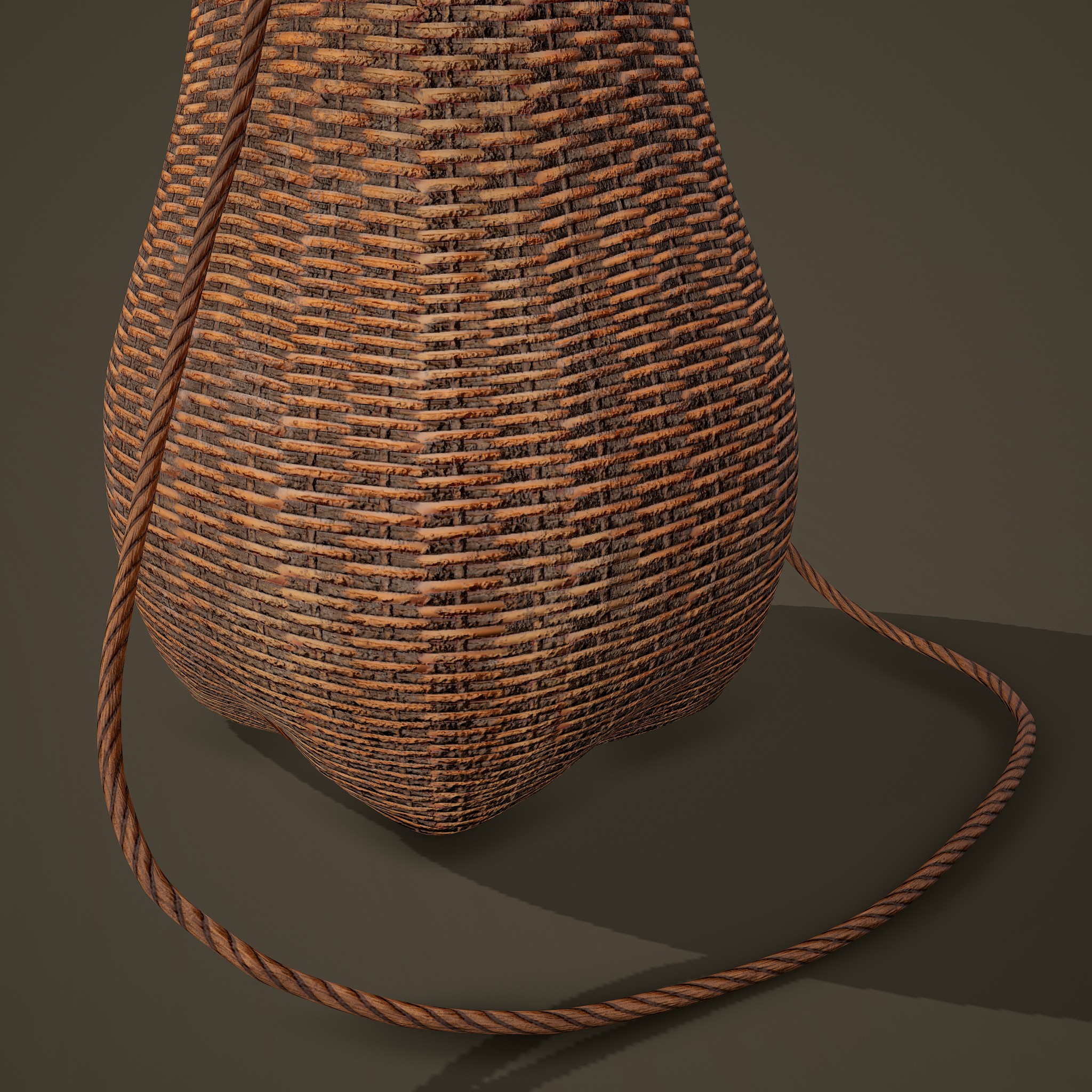 Medieval Wicker Basket 1 - 3D Model by Get Dead Entertainment