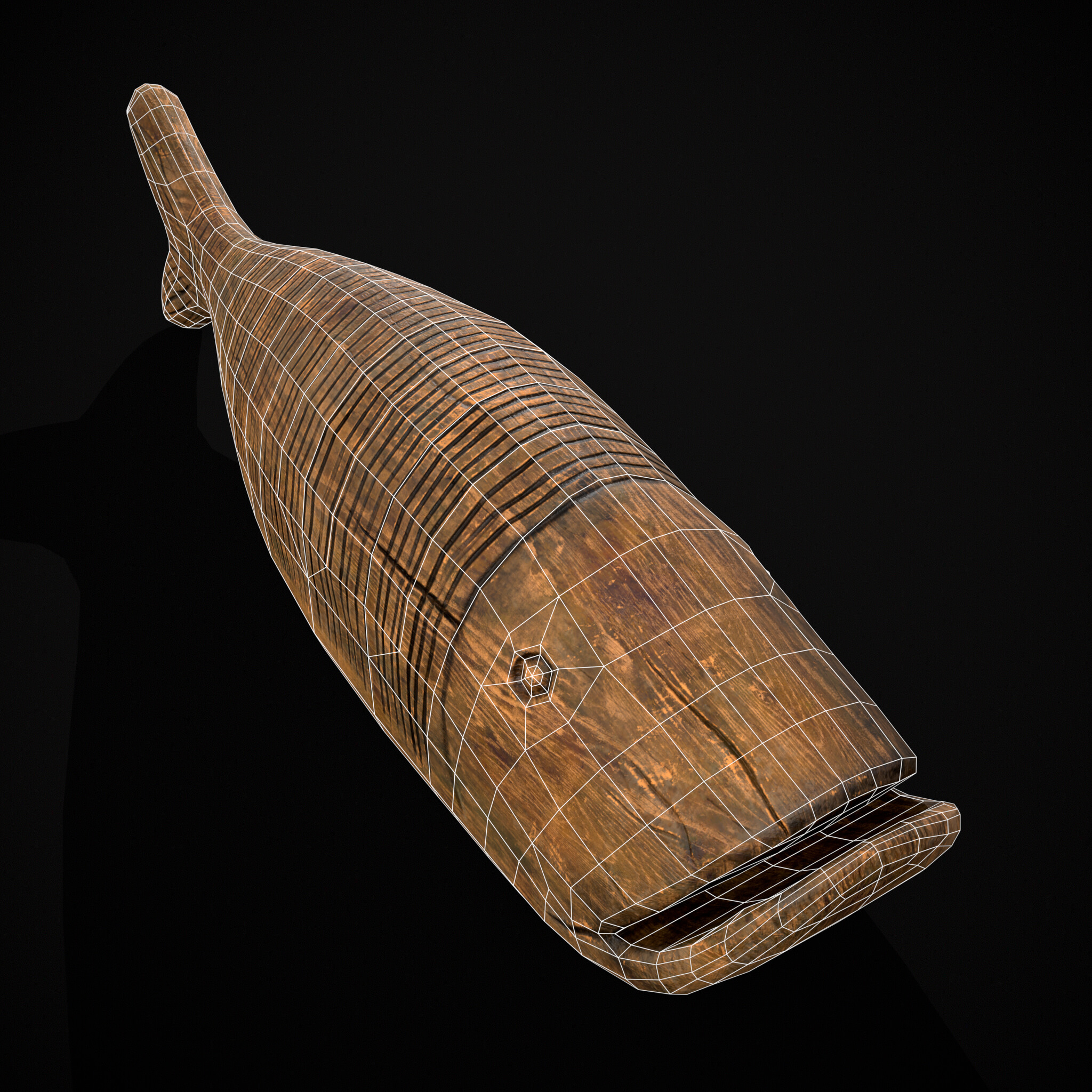 Medieval Wooden Fish Toy - 3D Model by Get Dead Entertainment