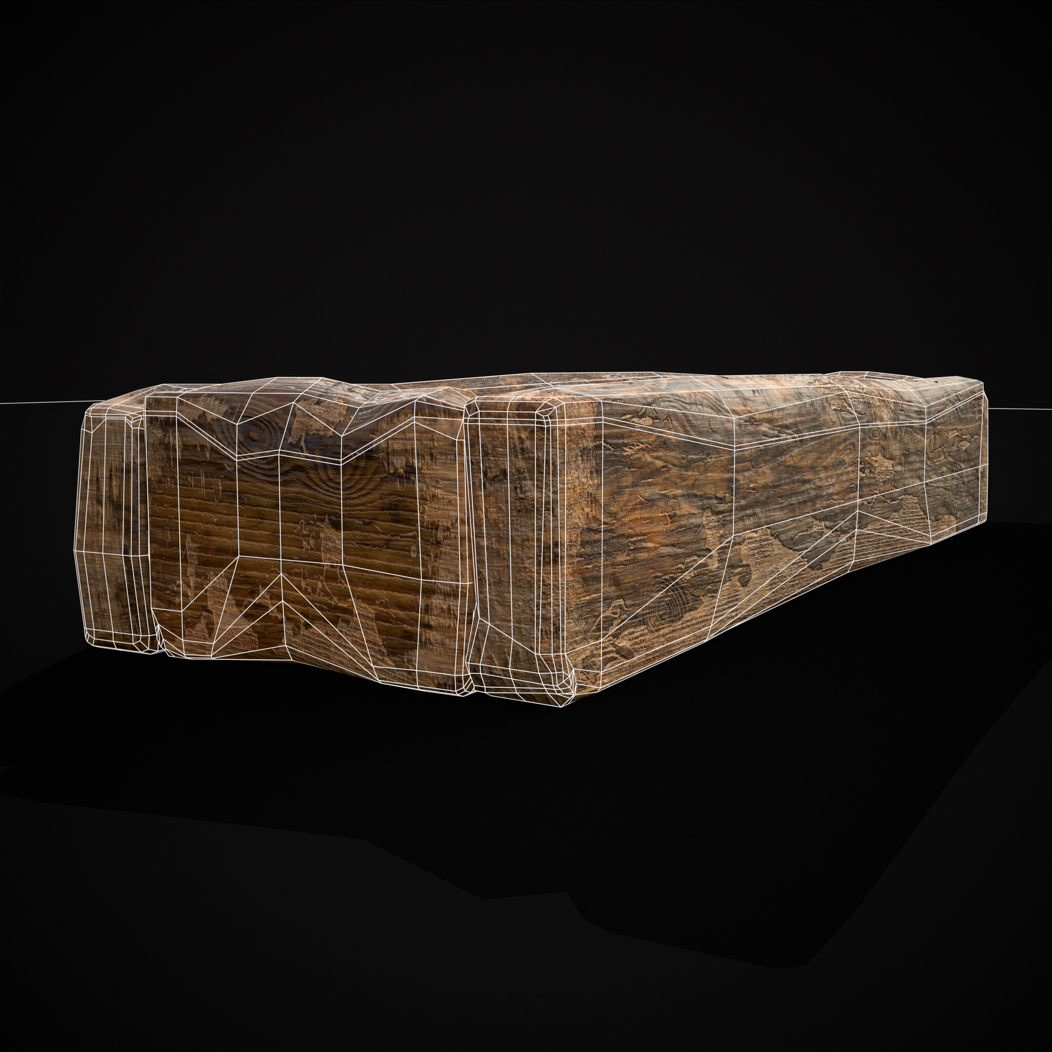 Medieval Wooden Food Separator - 3D Model by Get Dead Entertainment